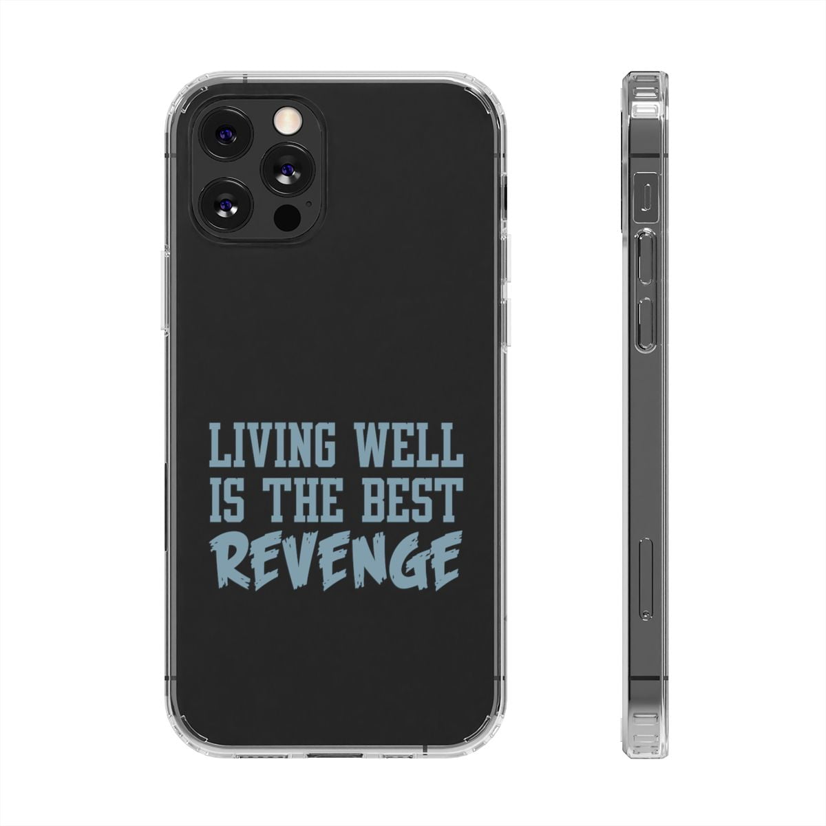 Clear Hybrid Shockproof Case for Apple iPhone 12 Pro MAX - Living Well ...