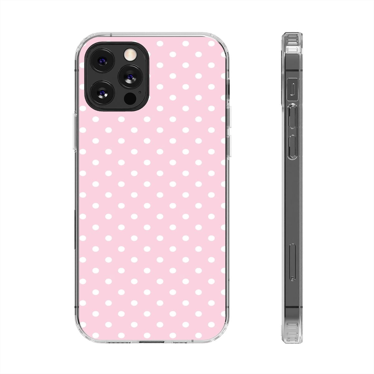 DistinctInk Clear Hybrid Case for Apple iPhone 12 Pro Max (6.7" Screen ...