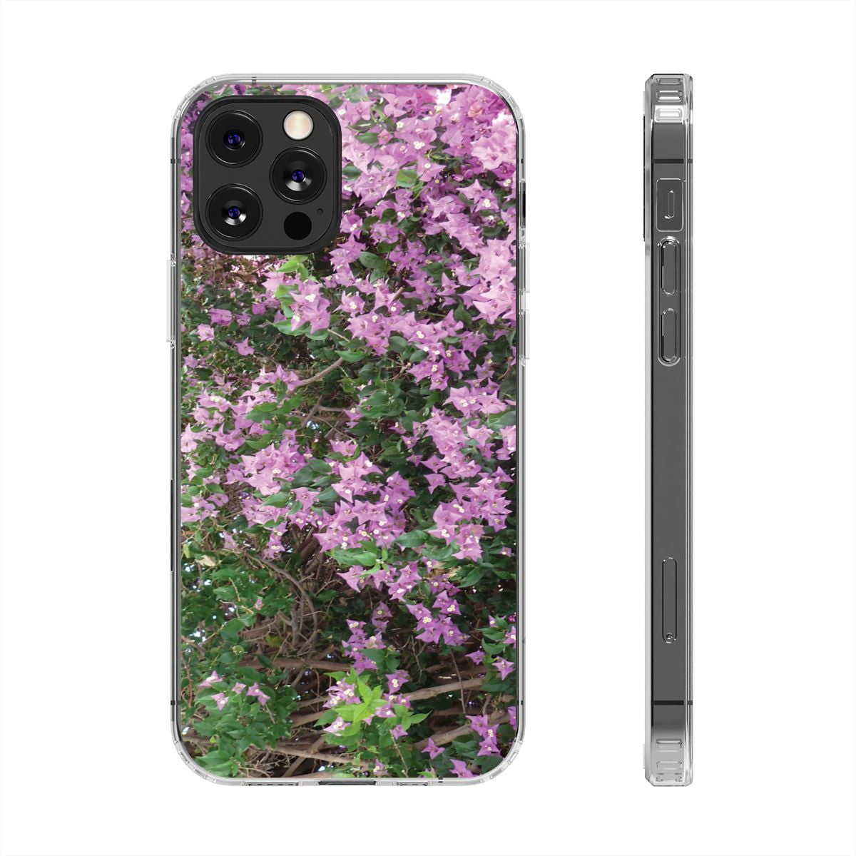 DistinctInk Clear Hybrid Case for Apple iPhone 12 Pro Max (6.7" Screen ...