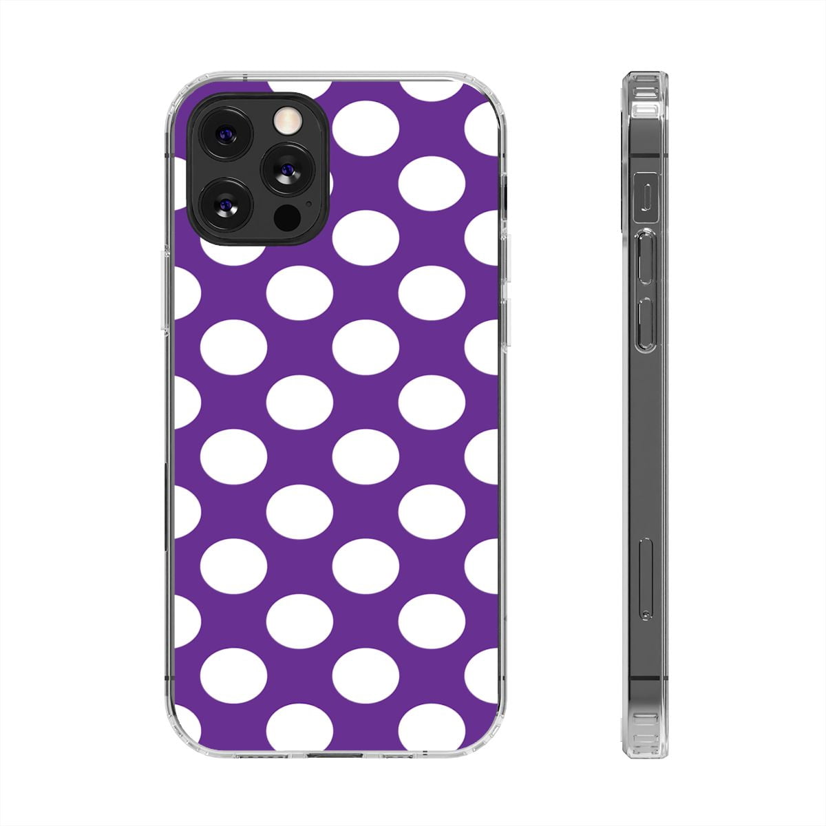 DistinctInk Clear Hybrid Case for Apple iPhone 12 Pro Max (6.7" Screen ...