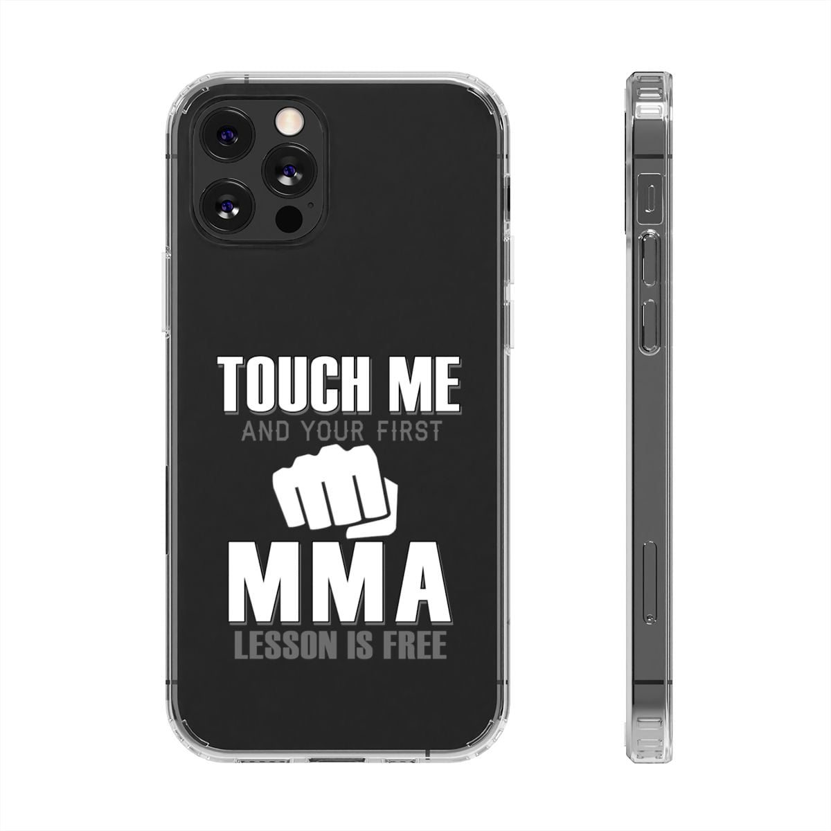Clear Hybrid Shockproof Case for Apple iPhone 12 Pro MAX - Touch Me ...