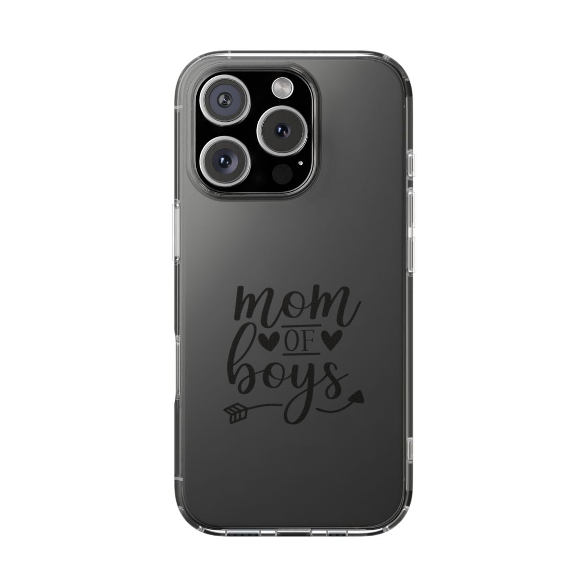 Clear Hybrid Shockproof Case for Apple iPhone 13 PRO - Mom of Boys Fun ...