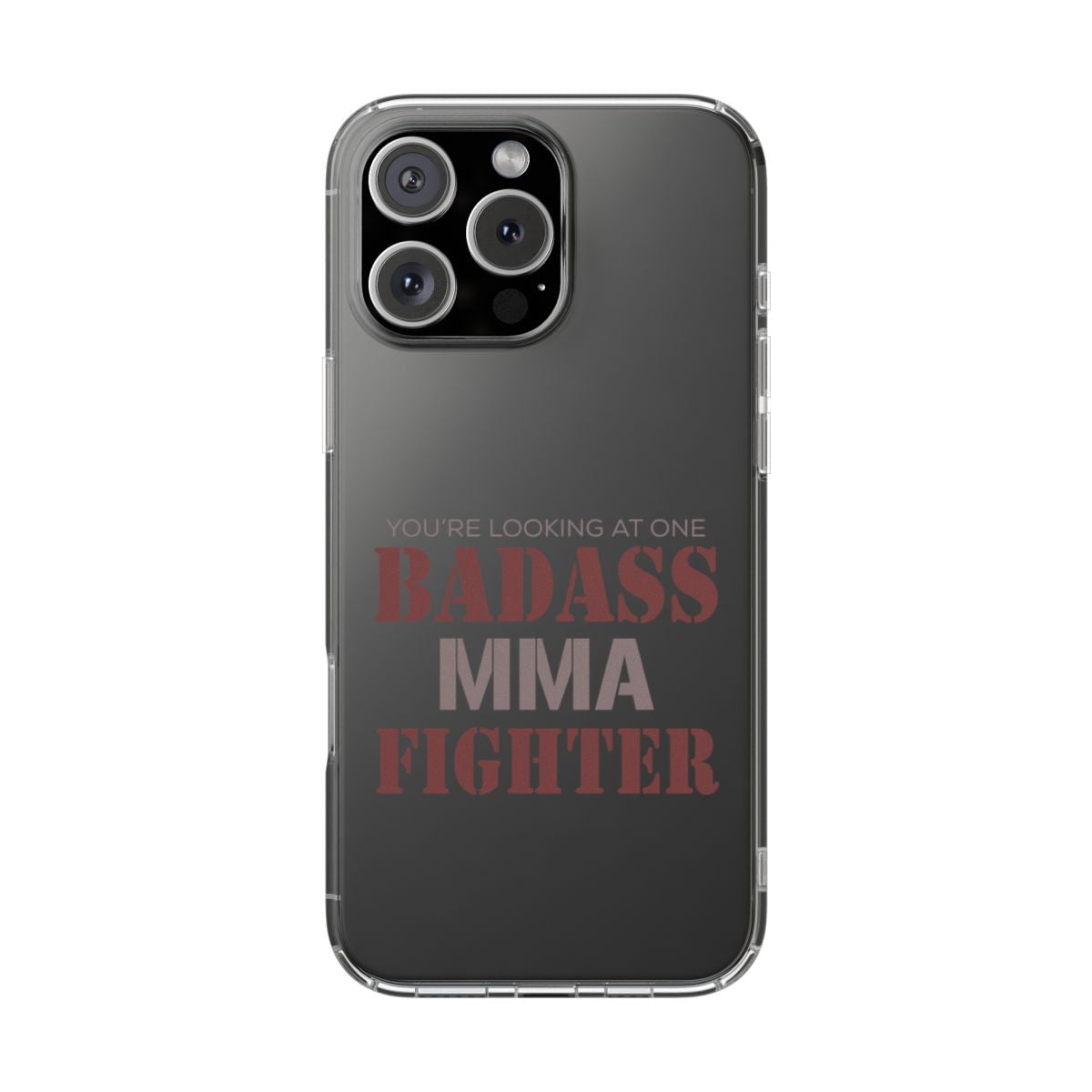 Clear Hybrid Shockproof Case for Apple iPhone 13 Pro MAX - Badass MMA ...