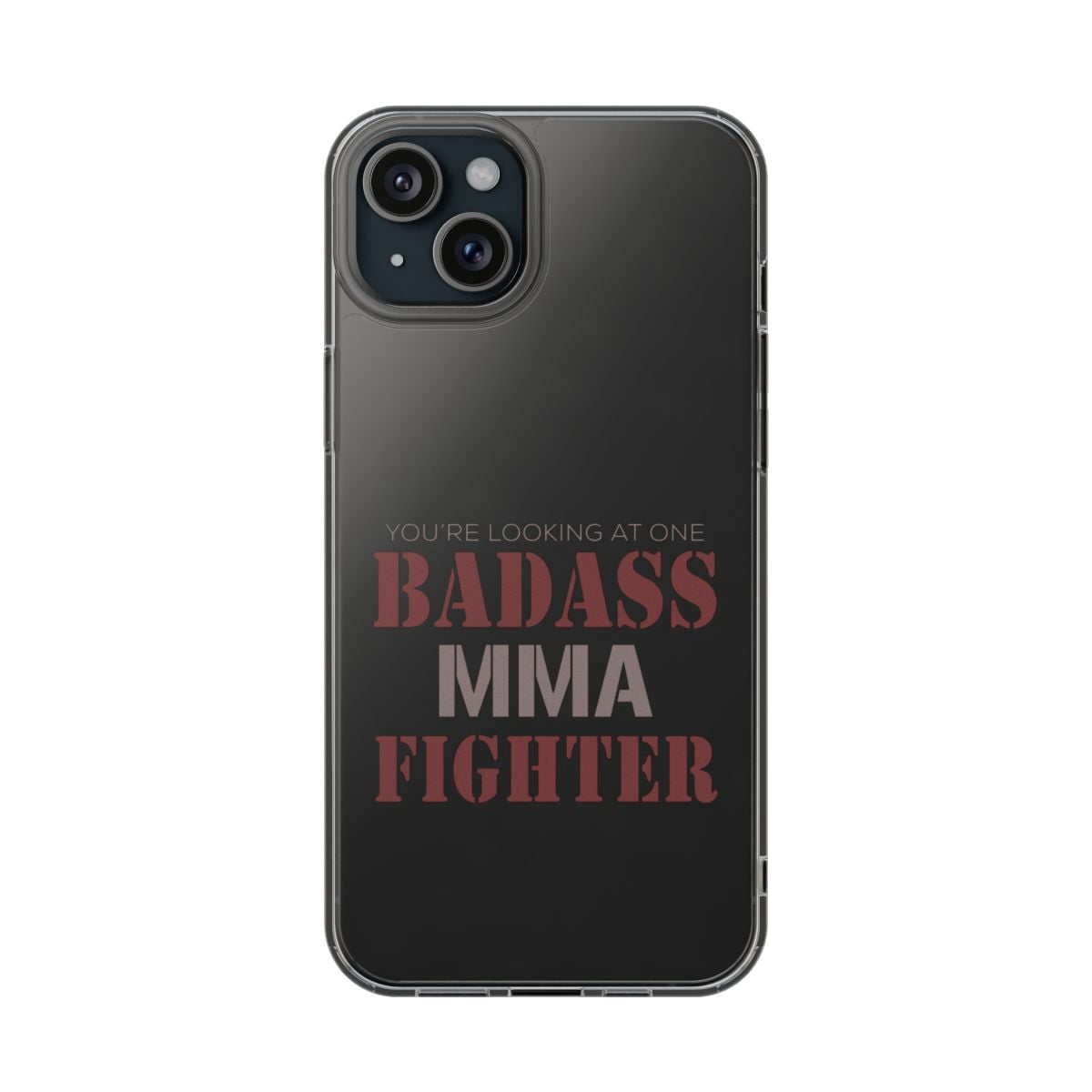 Clear Hybrid Shockproof Case for Apple iPhone 14 PLUS - Badass MMA ...