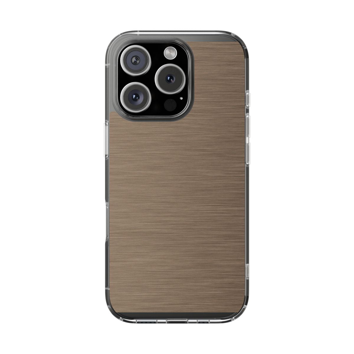 Clear Hybrid Shockproof Case for Apple iPhone 14 PRO - Bronze Brushed ...