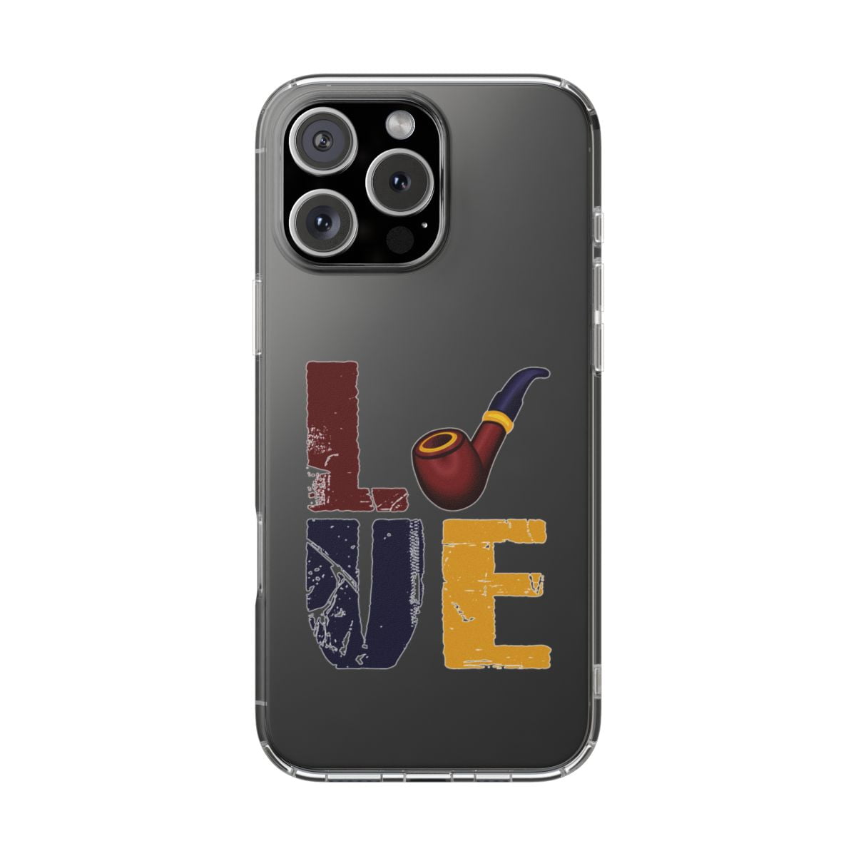 Clear Hybrid Shockproof Case for Apple iPhone 14 Pro MAX - Love Pipe ...