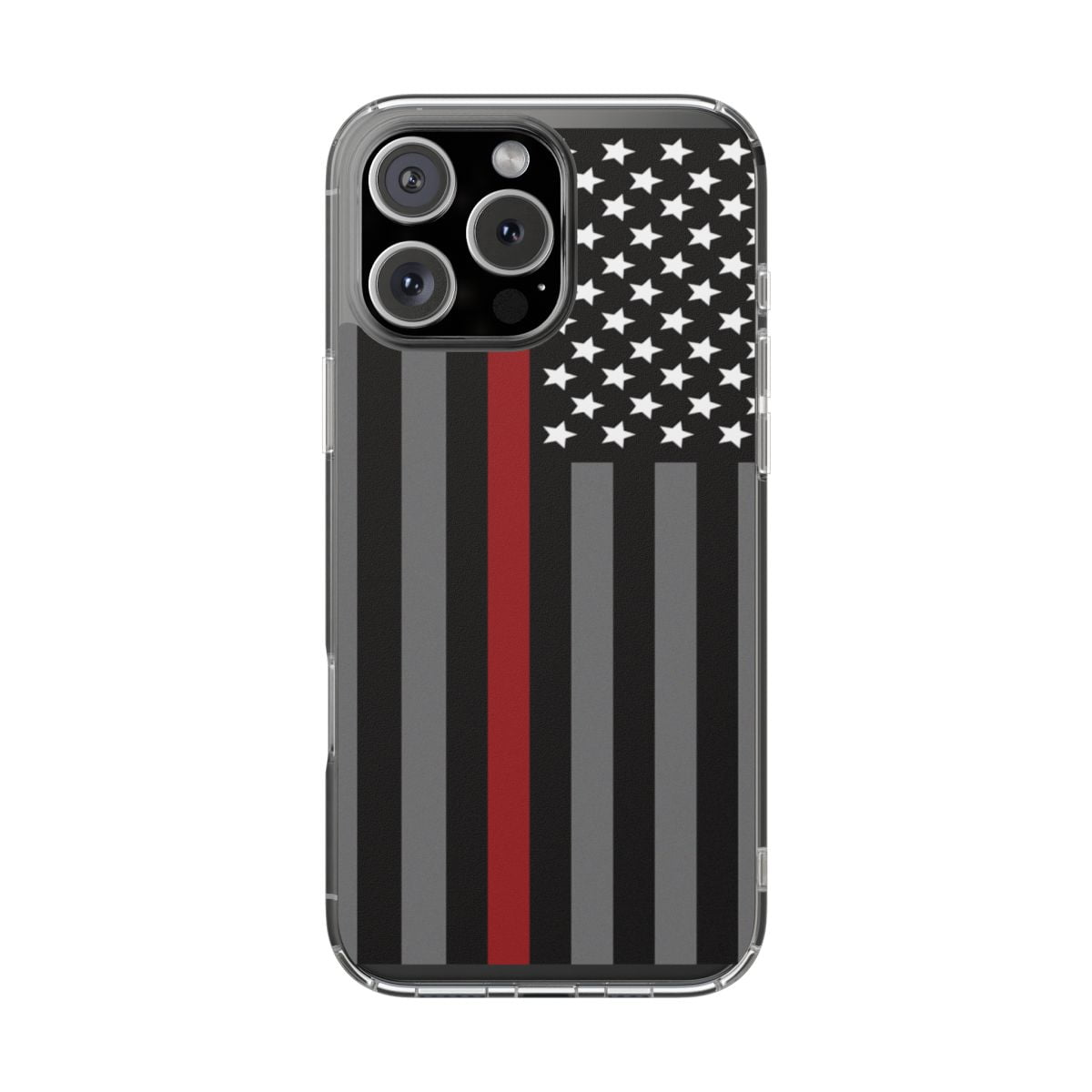 Clear Hybrid Shockproof Case for Apple iPhone 14 Pro MAX - Thin Red ...