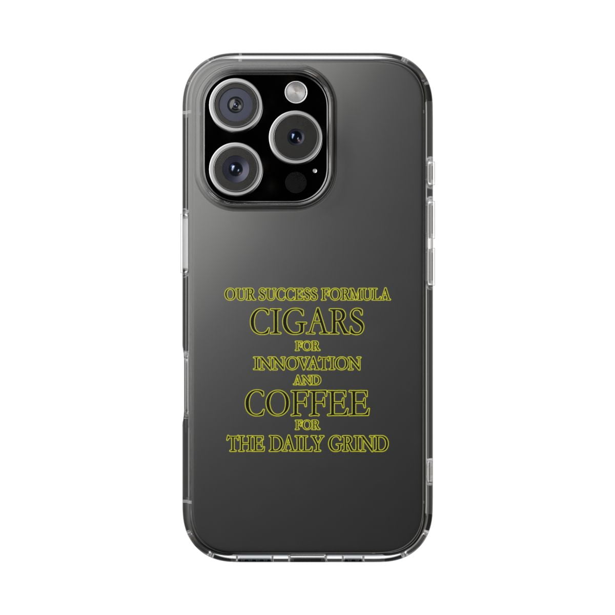 Clear Hybrid Shockproof Case for Apple iPhone 15 PRO - Cigars for ...