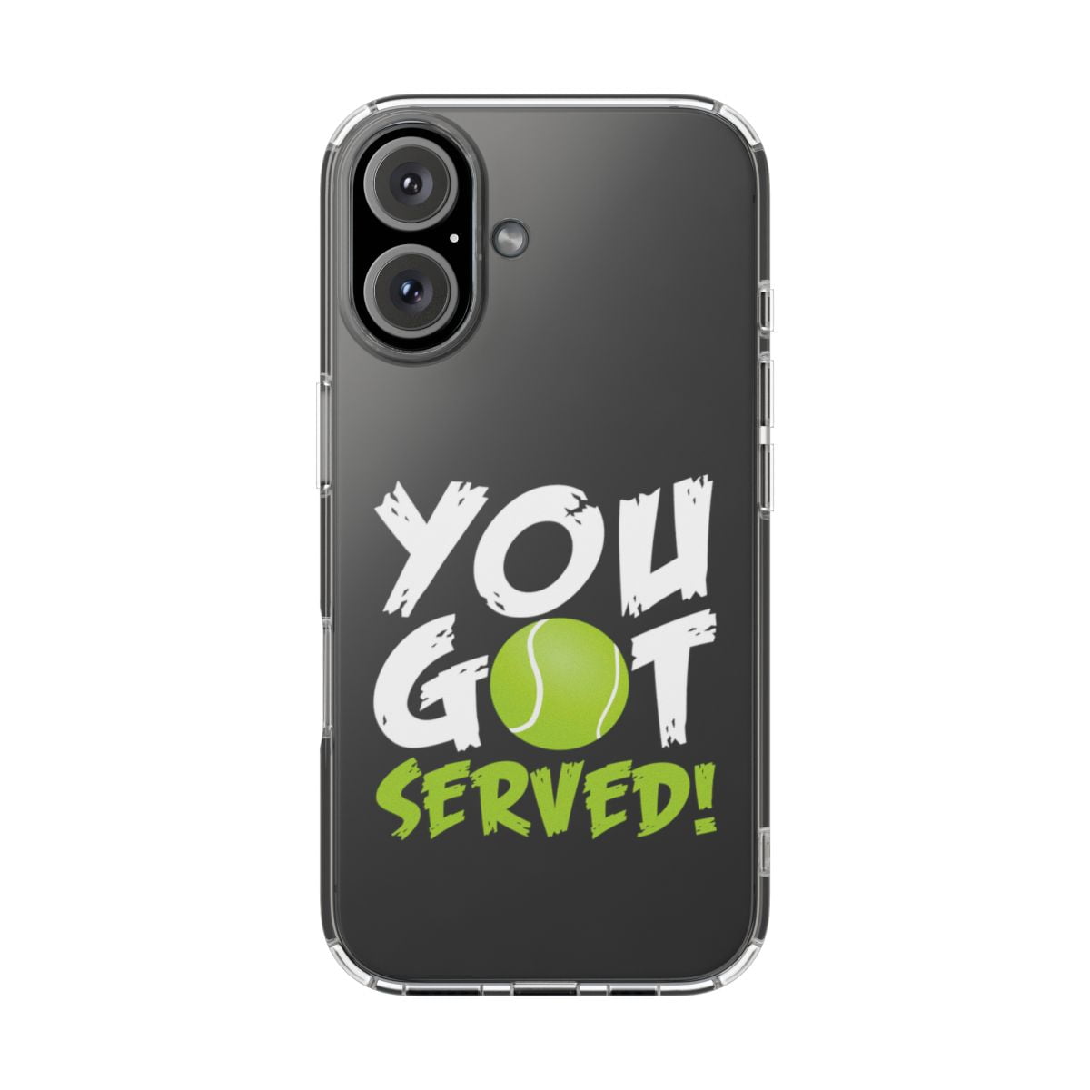 Clear Hybrid Shockproof Case for Apple iPhone 16 PLUS - You Got Served ...
