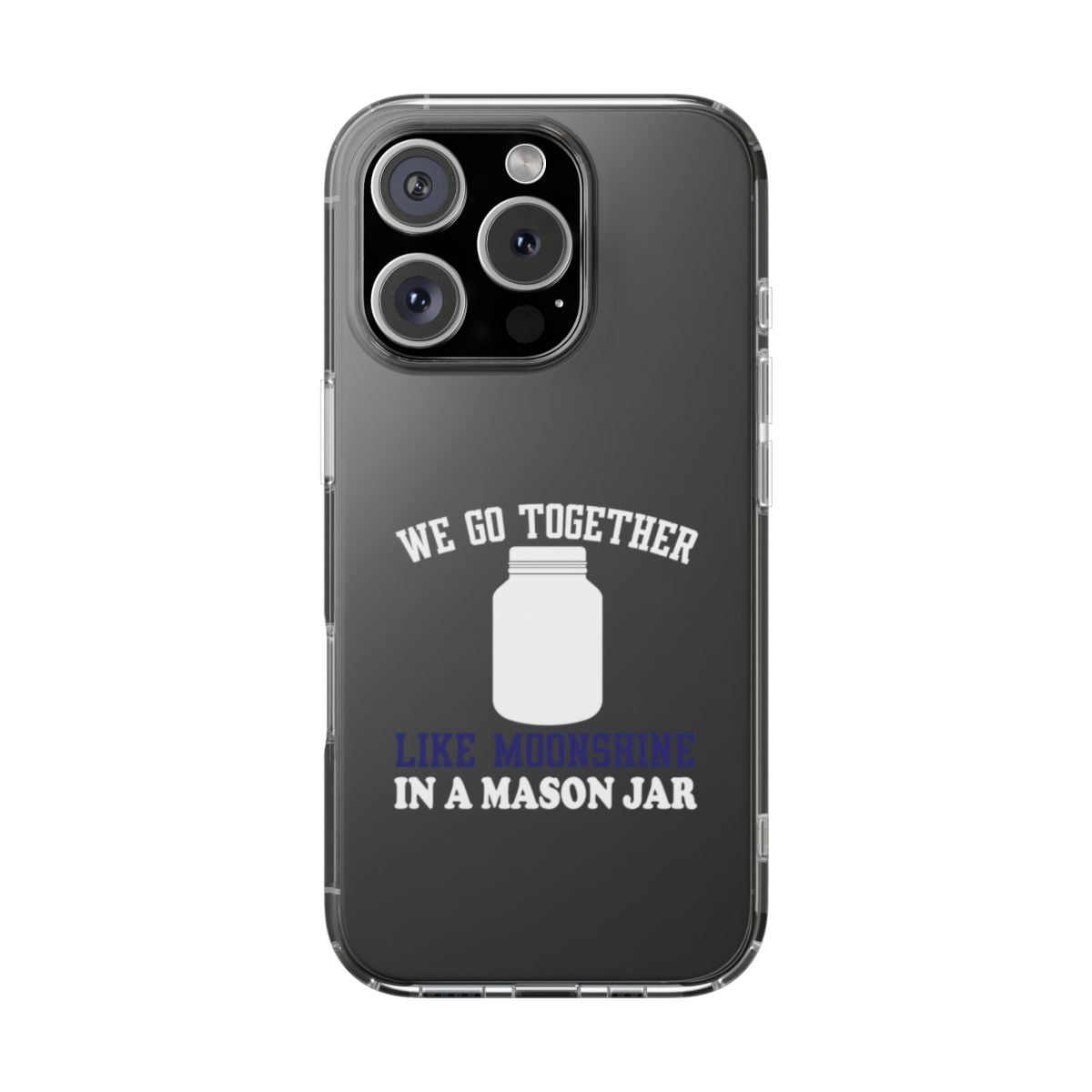 Clear Hybrid Shockproof Case for Apple iPhone 16 PRO - We Go Together ...
