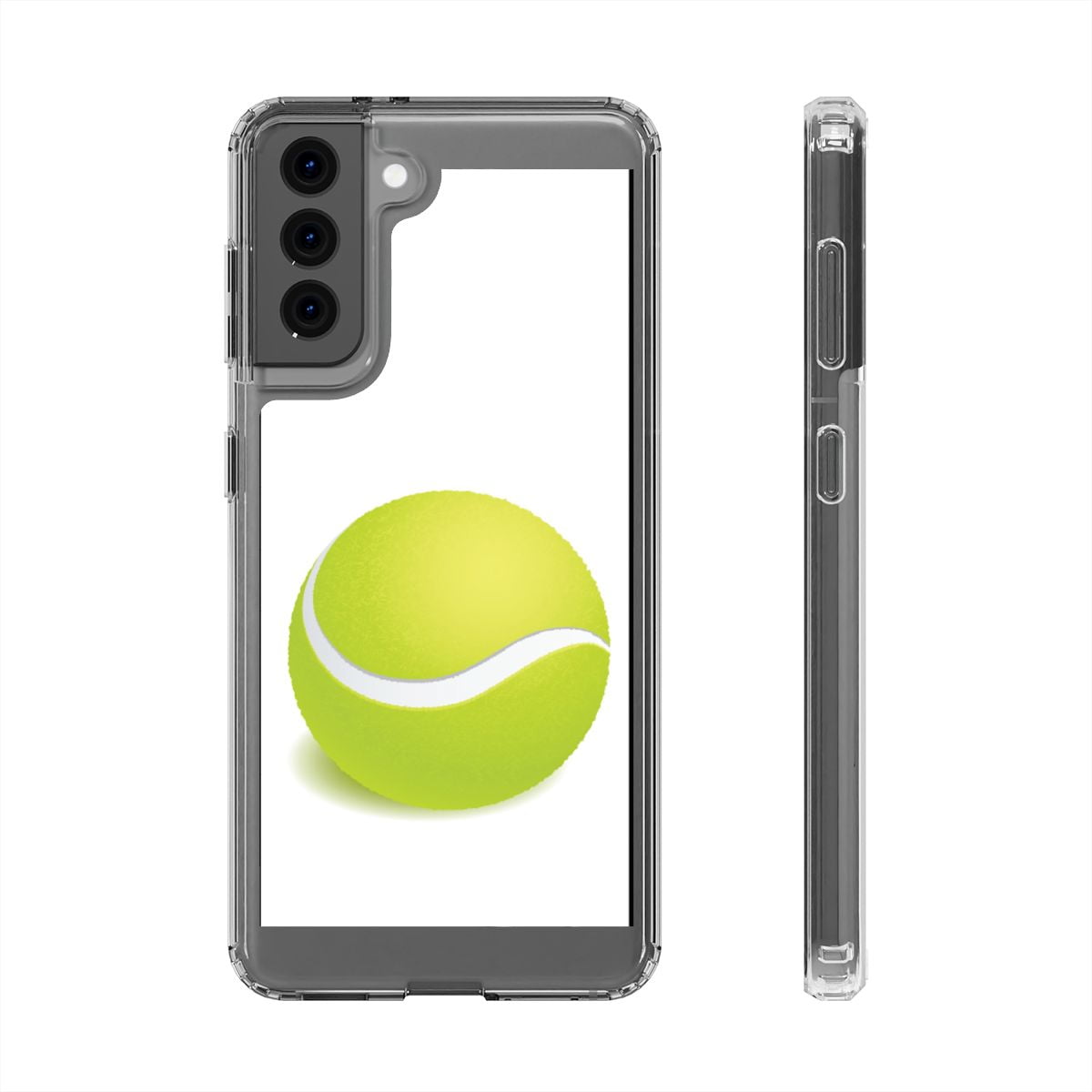 Clear Hybrid Shockproof Case for Samsung Galaxy S21 - Bright Green ...