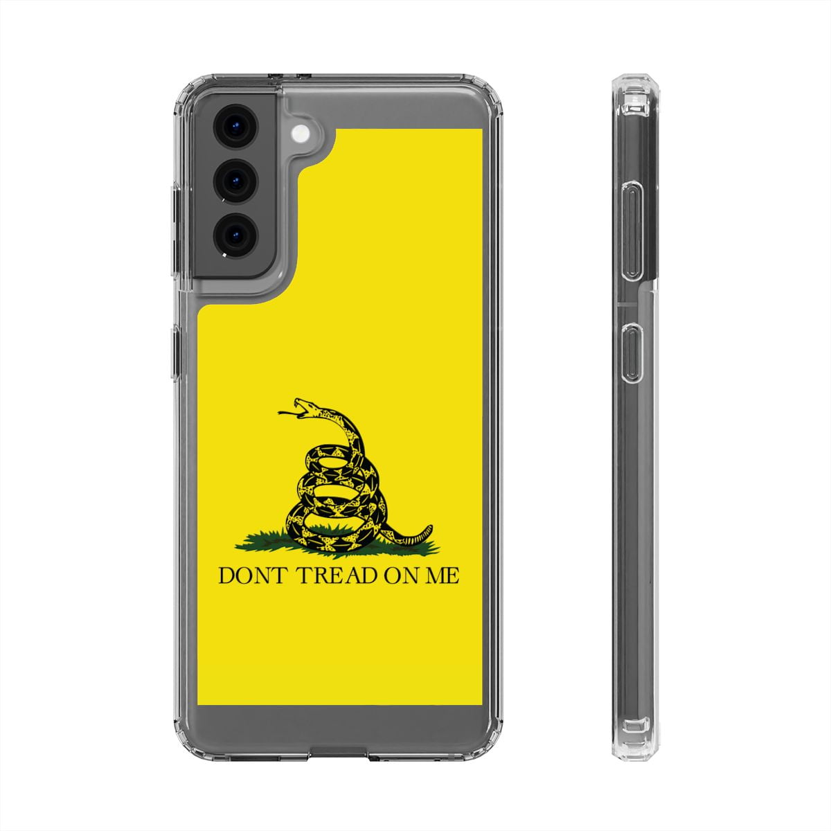 Clear Hybrid Shockproof Case for Samsung Galaxy S21 PLUS - Don't Tread ...