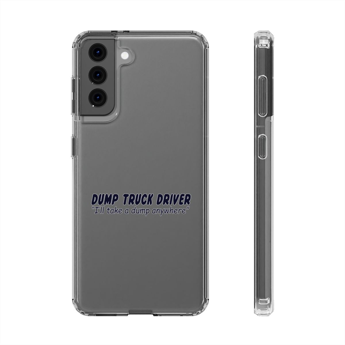 DistinctInk Clear Hybrid Case for Samsung Galaxy S21 Plus (6.7" Screen ...