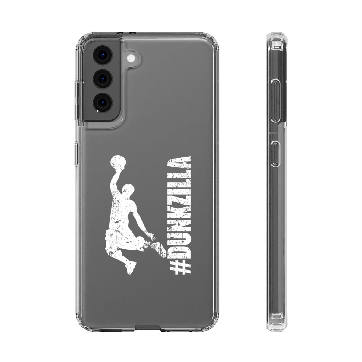 DistinctInk Clear Hybrid Case for Samsung Galaxy S21 Plus (6.7" Screen ...