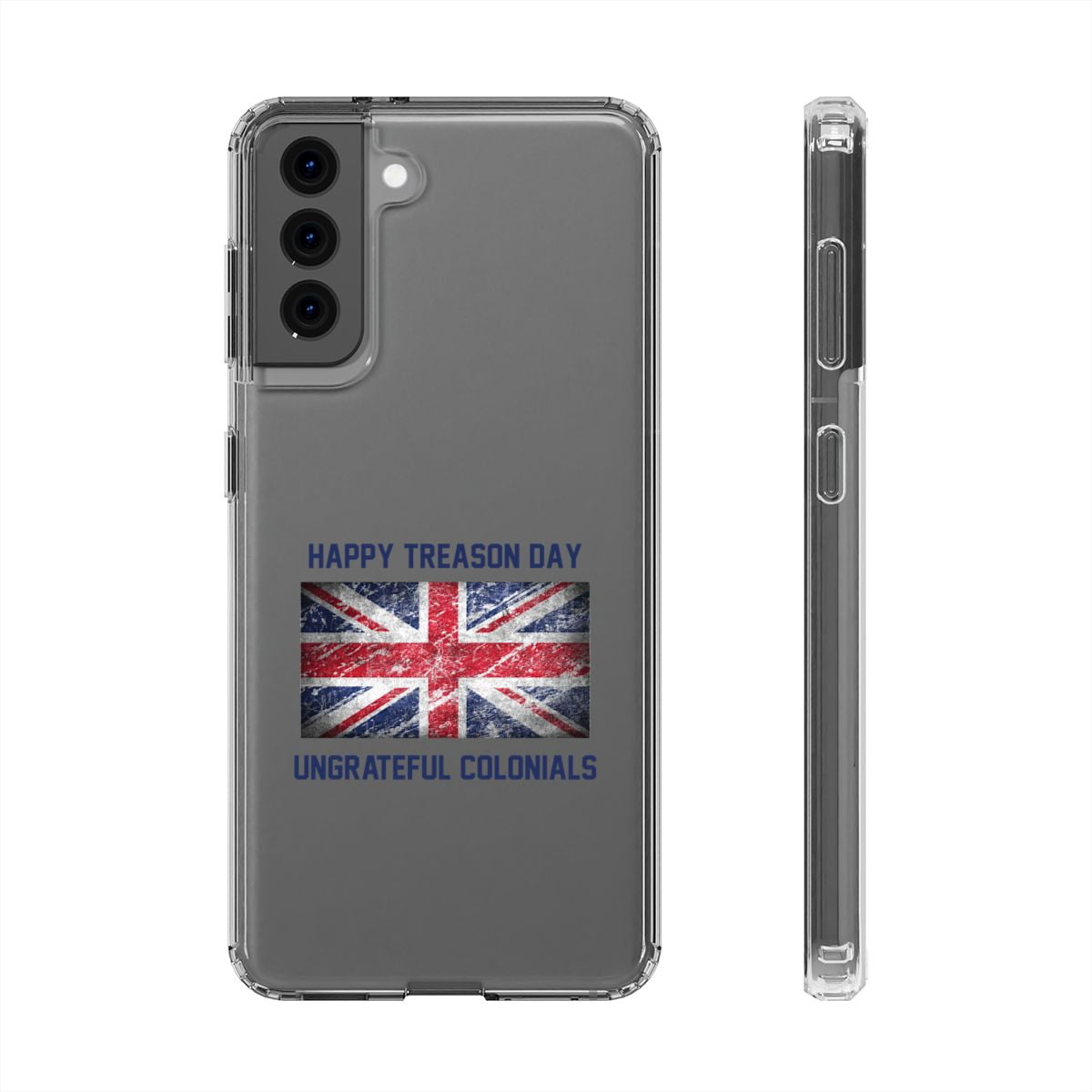 Clear Hybrid Shockproof Case for Samsung Galaxy S21 PLUS - Happy ...