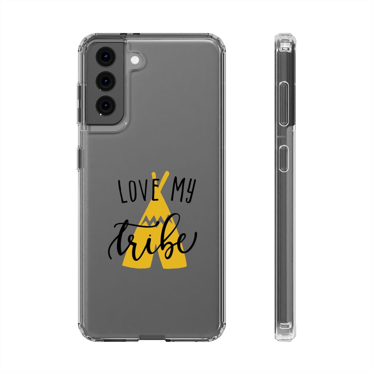 Clear Hybrid Shockproof Case for Samsung Galaxy S21 PLUS - Love My ...