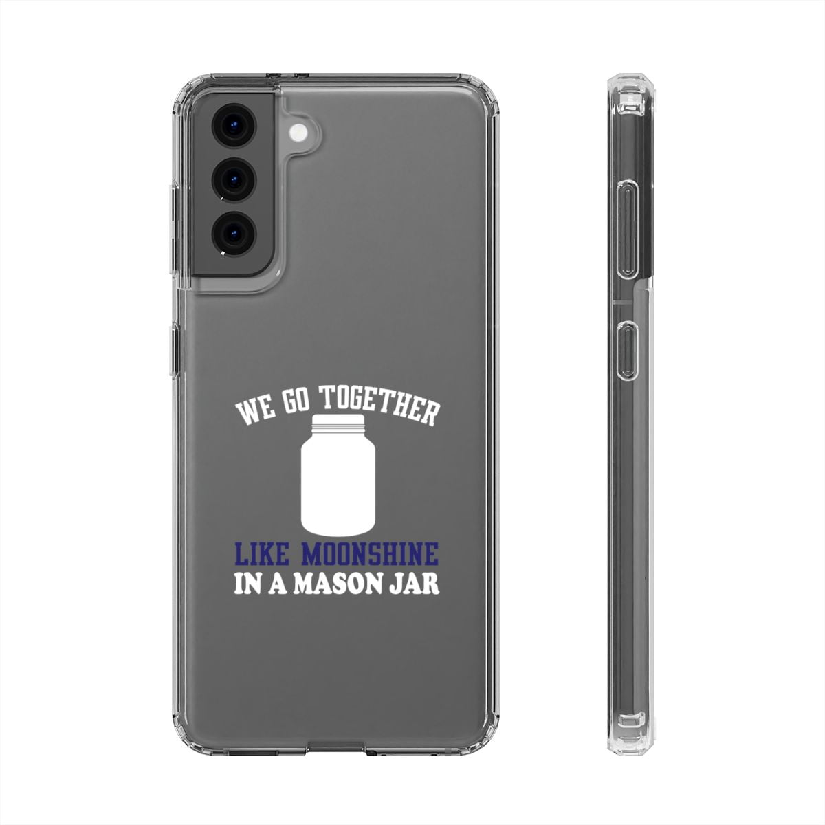 Clear Hybrid Shockproof Case for Samsung Galaxy S21 PLUS - We Go ...