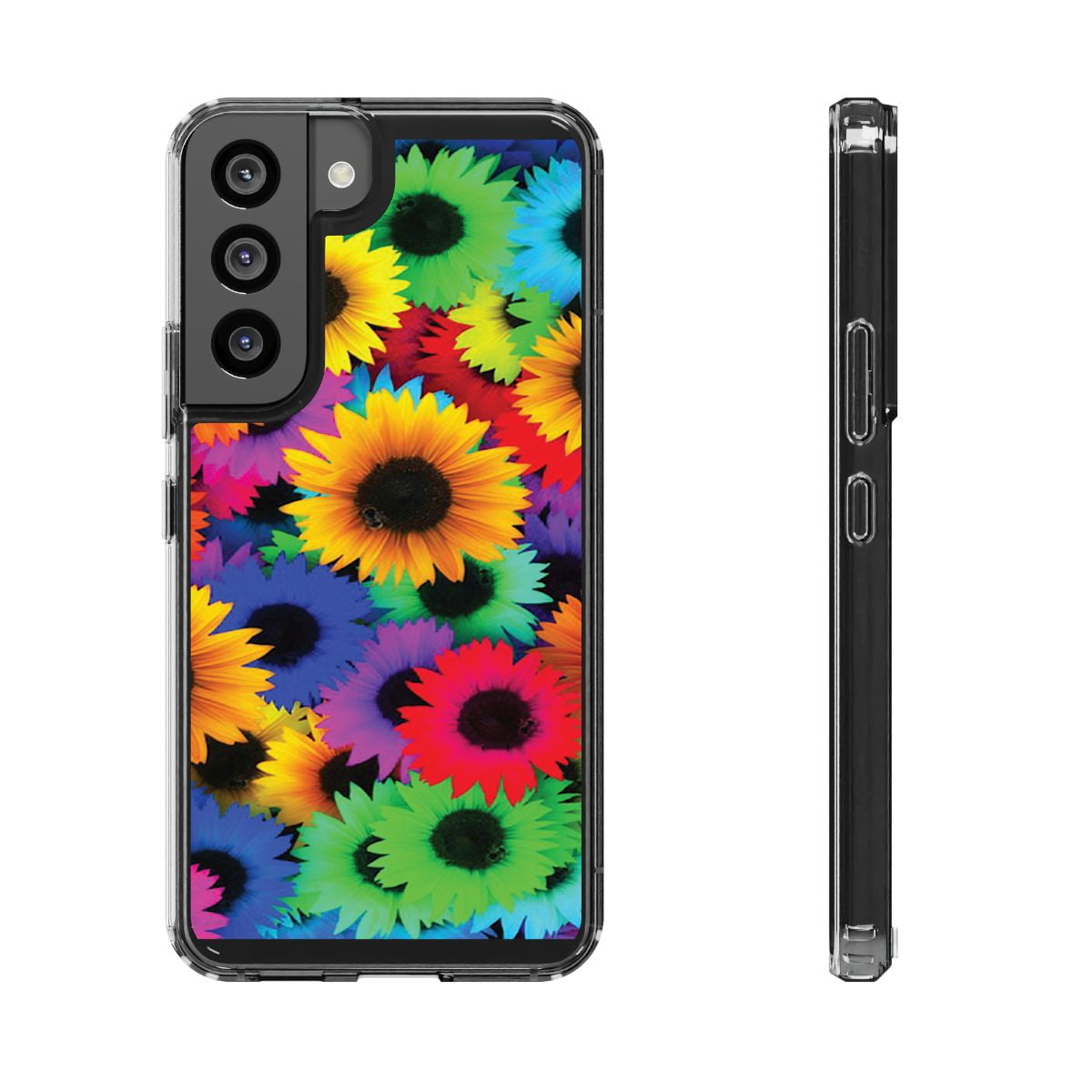 Clear Hybrid Shockproof Case for Samsung Galaxy S22 PLUS - Colorful ...