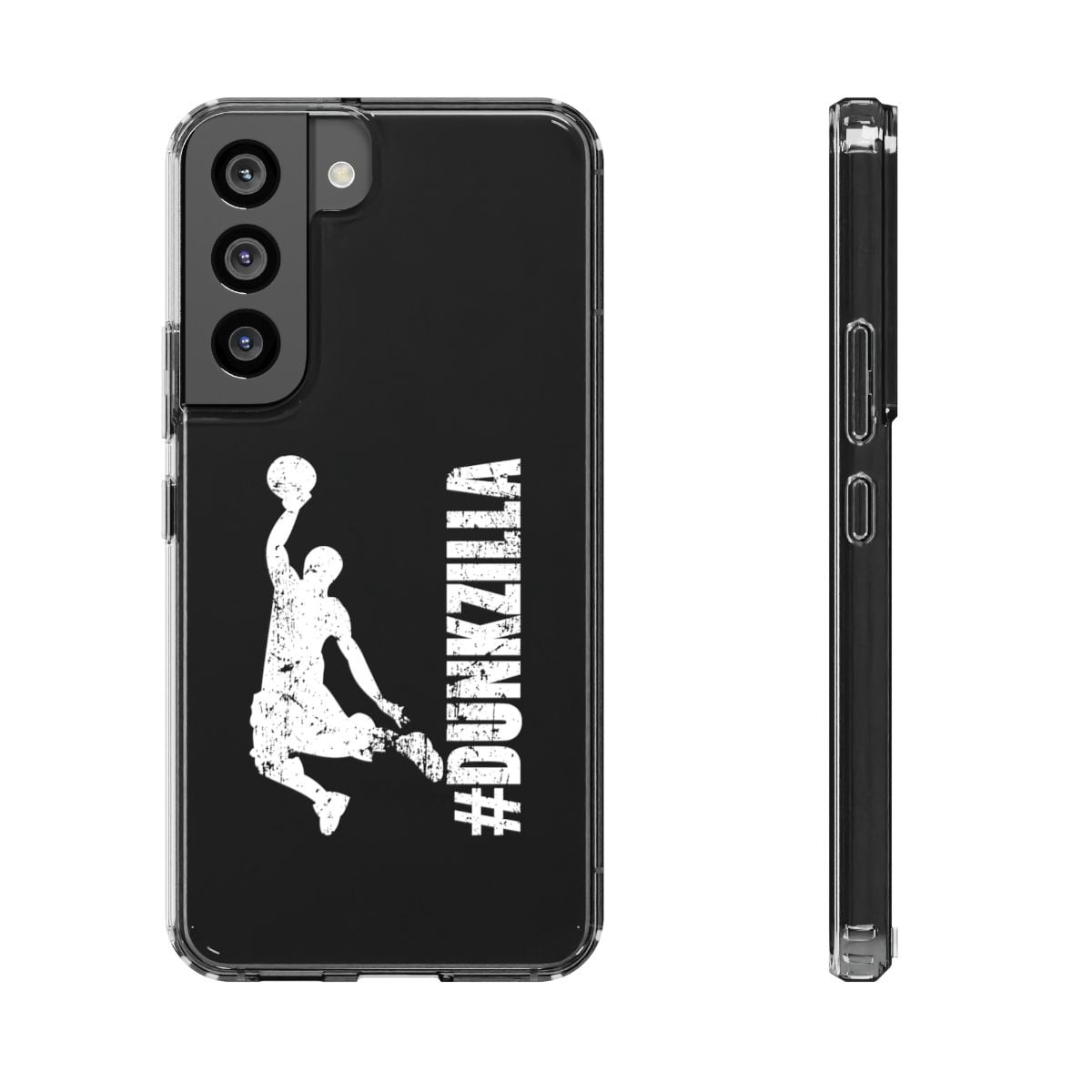 DistinctInk Clear Hybrid Case for Samsung Galaxy S22 Plus (6.6" Screen ...