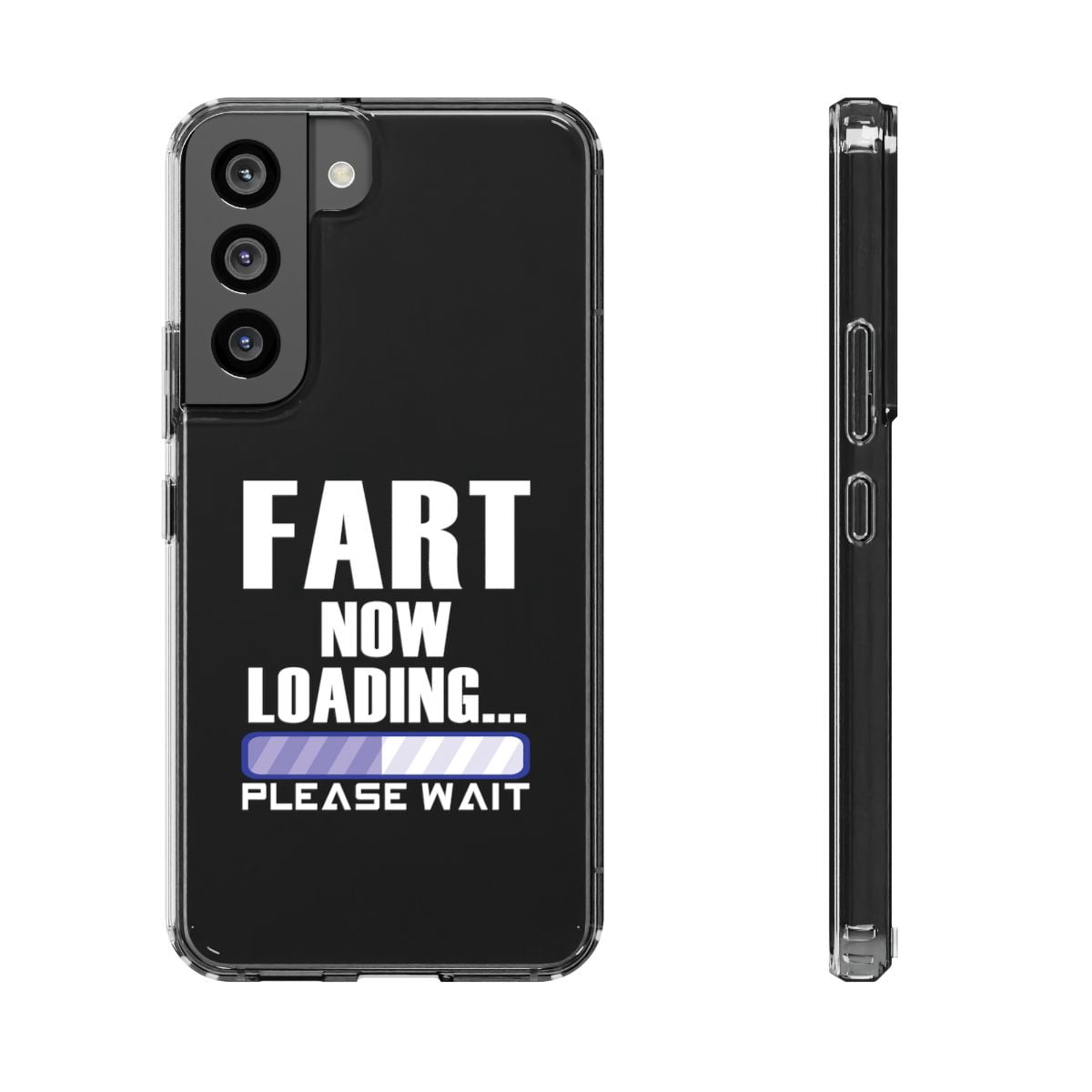 Clear Hybrid Shockproof Case for Samsung Galaxy S22 PLUS - Fart Now ...