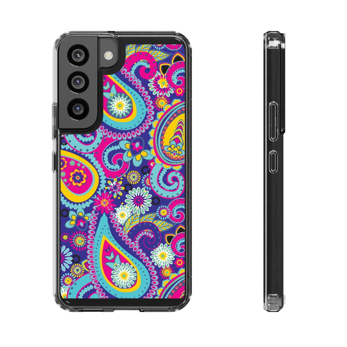 Clear Hybrid Shockproof Case for Samsung Galaxy S22 PLUS - Vibrant ...