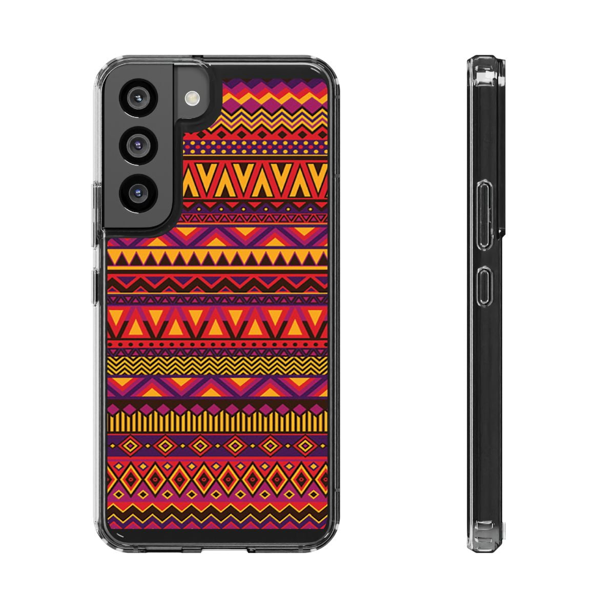 Clear Hybrid Shockproof Case for Samsung Galaxy S22 PLUS - Vibrant ...