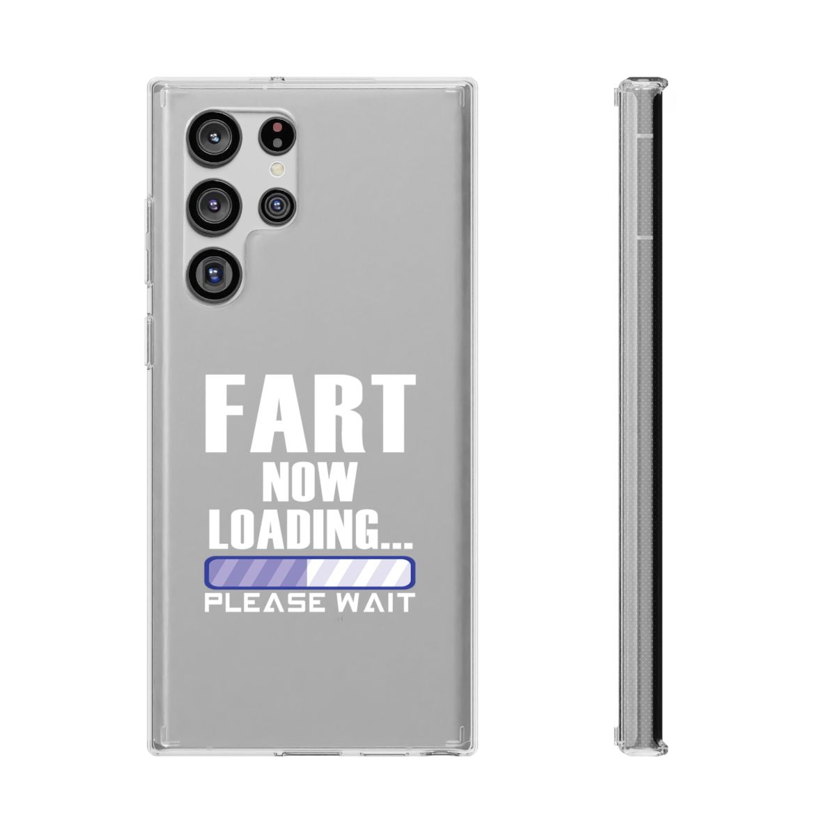 Clear Hybrid Shockproof Case for Samsung Galaxy S22 ULTRA - Fart Now ...