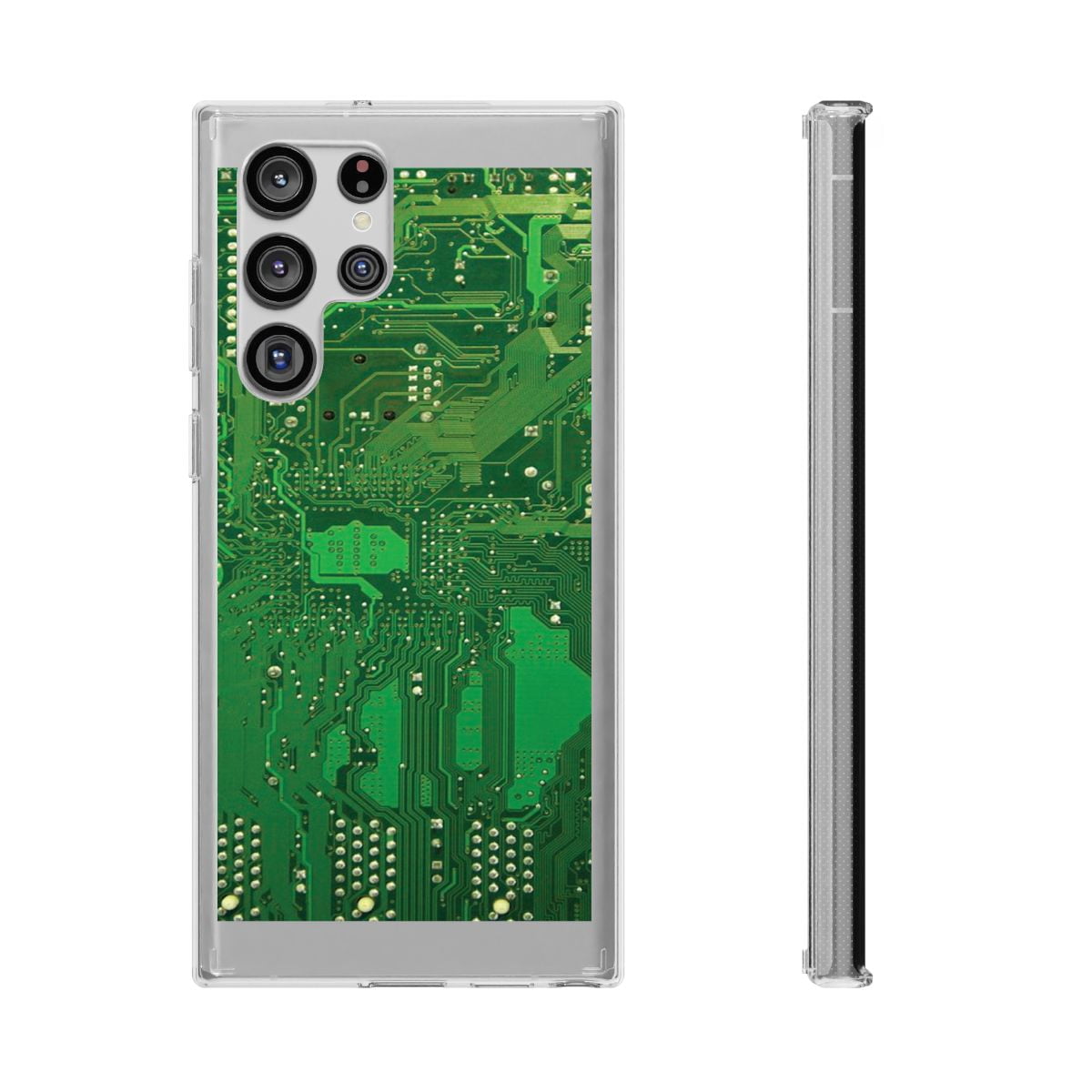 Clear Hybrid Shockproof Case for Samsung Galaxy S22 ULTRA - Intricate ...