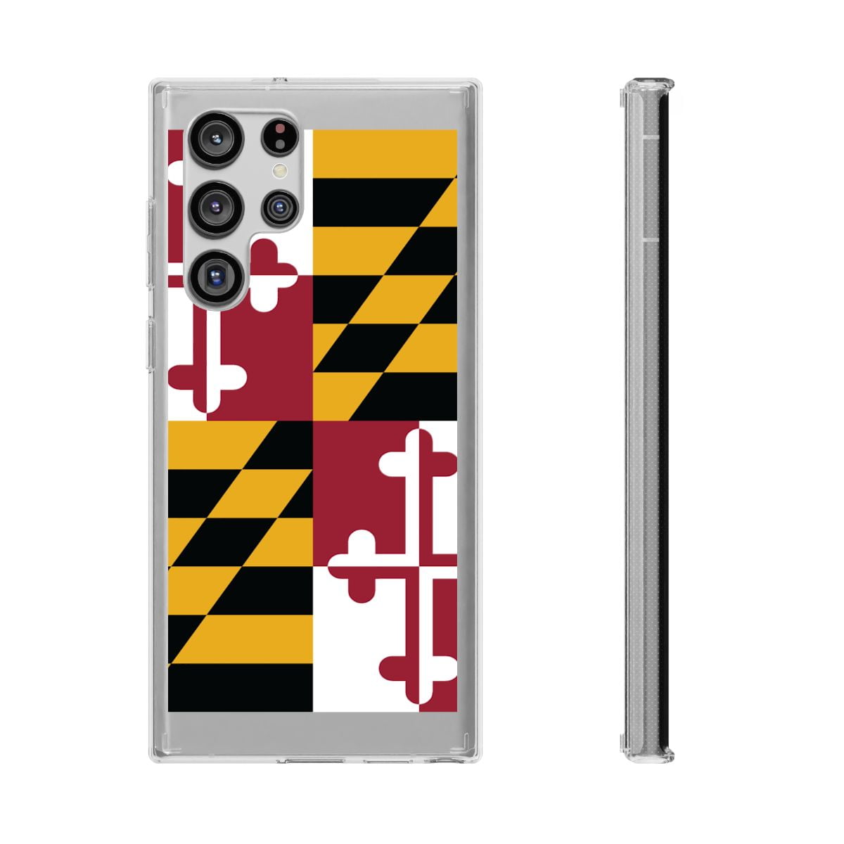 Clear Hybrid Shockproof Case for Samsung Galaxy S22 ULTRA - Maryland ...