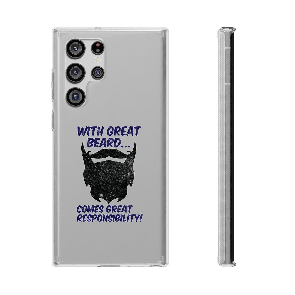 DistinctInk Clear Hybrid Case for Samsung Galaxy S22 Ultra (6.8" Screen ...