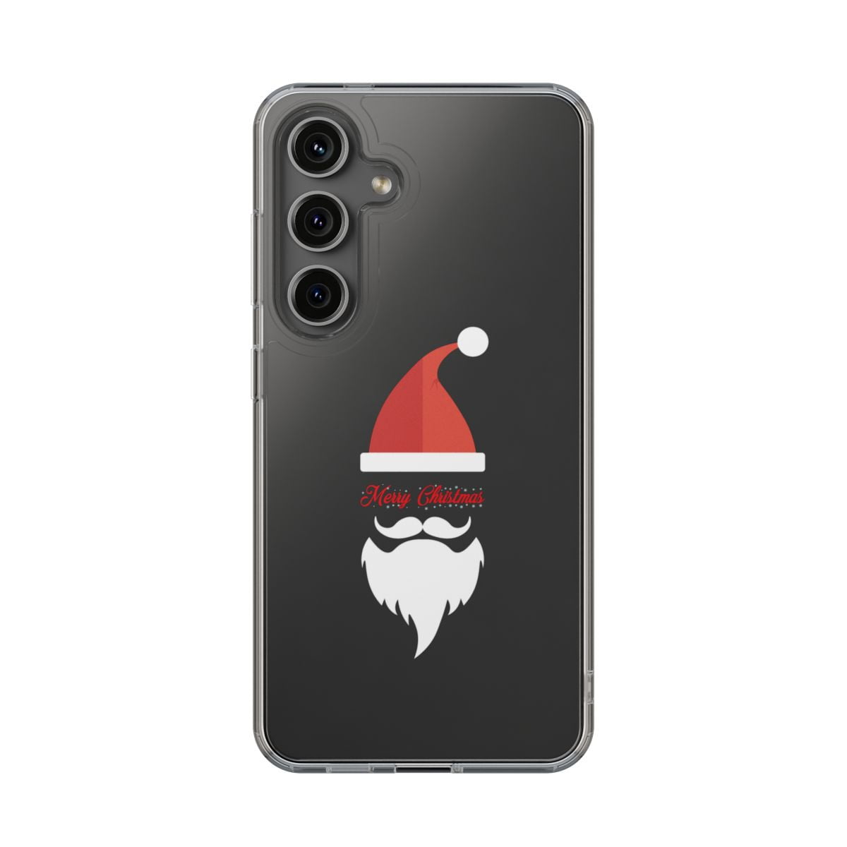 Clear Hybrid Shockproof Case for Samsung Galaxy S24 - Merry Christmas ...