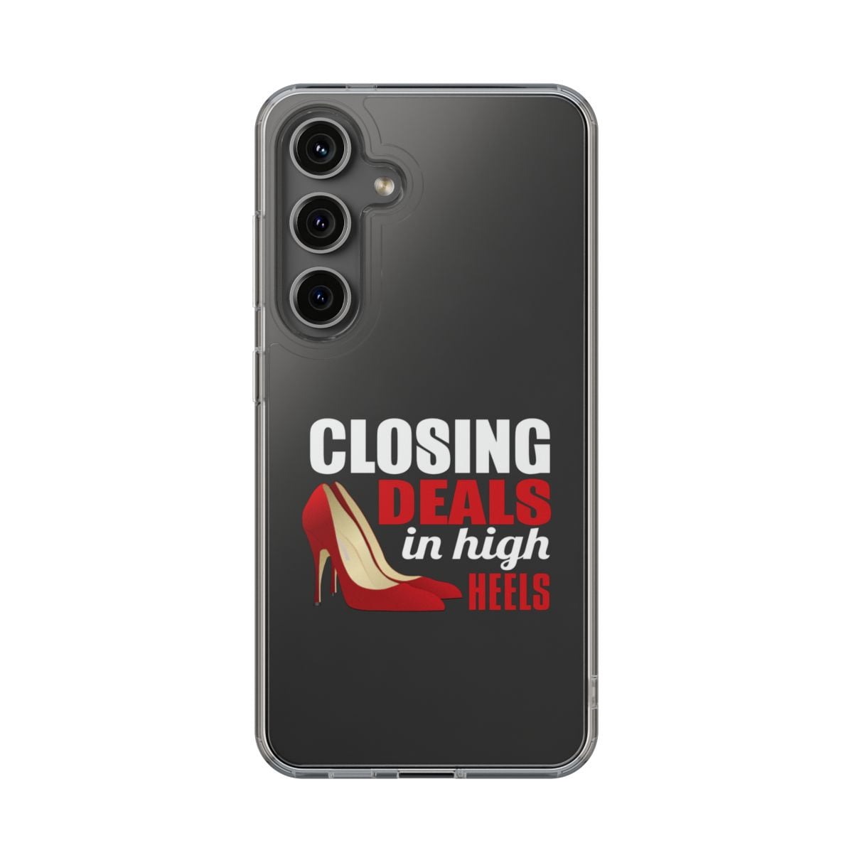 Clear Hybrid Shockproof Case for Samsung Galaxy S24 PLUS - Closing ...