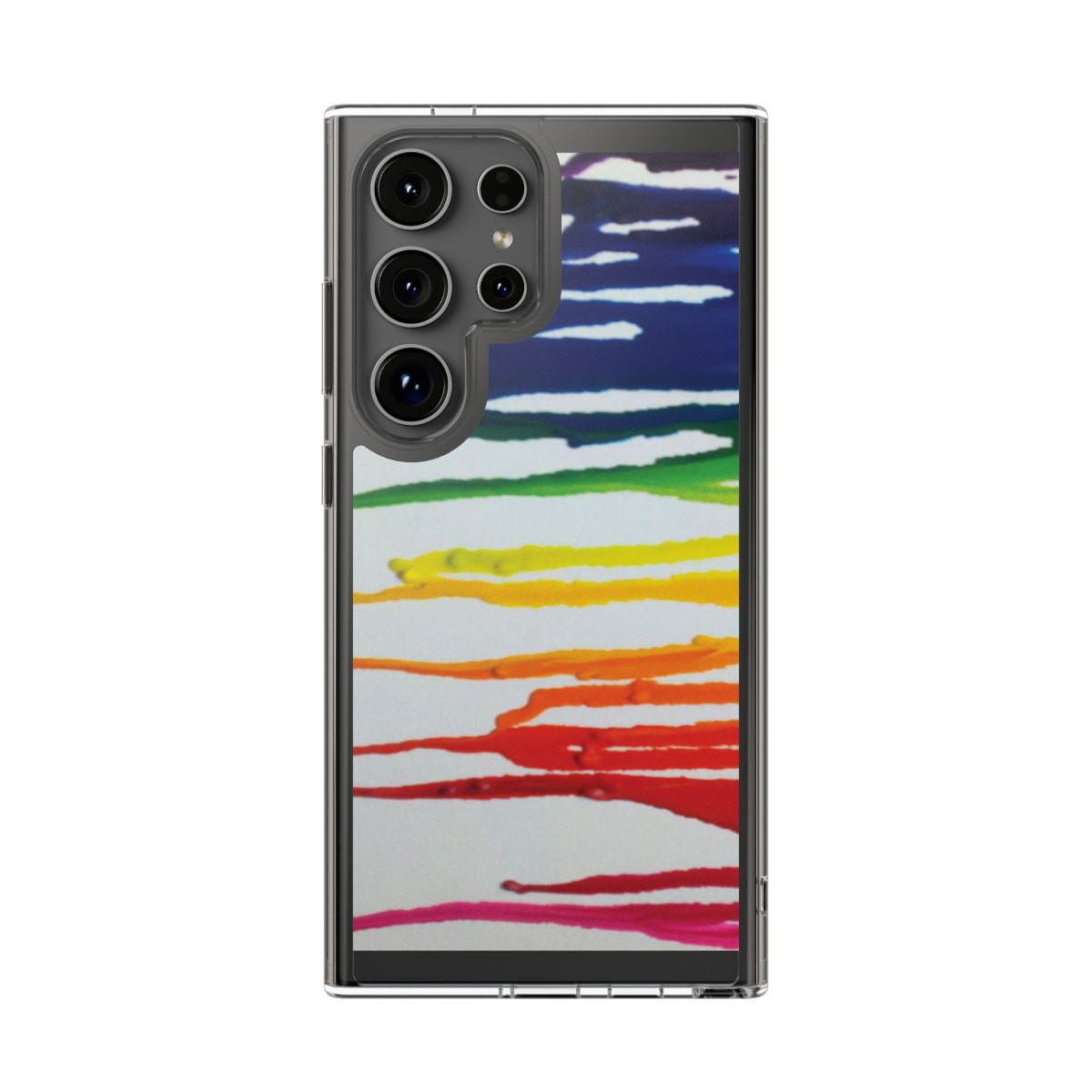 Clear Hybrid Shockproof Case for Samsung Galaxy S24 ULTRA - Vibrant ...