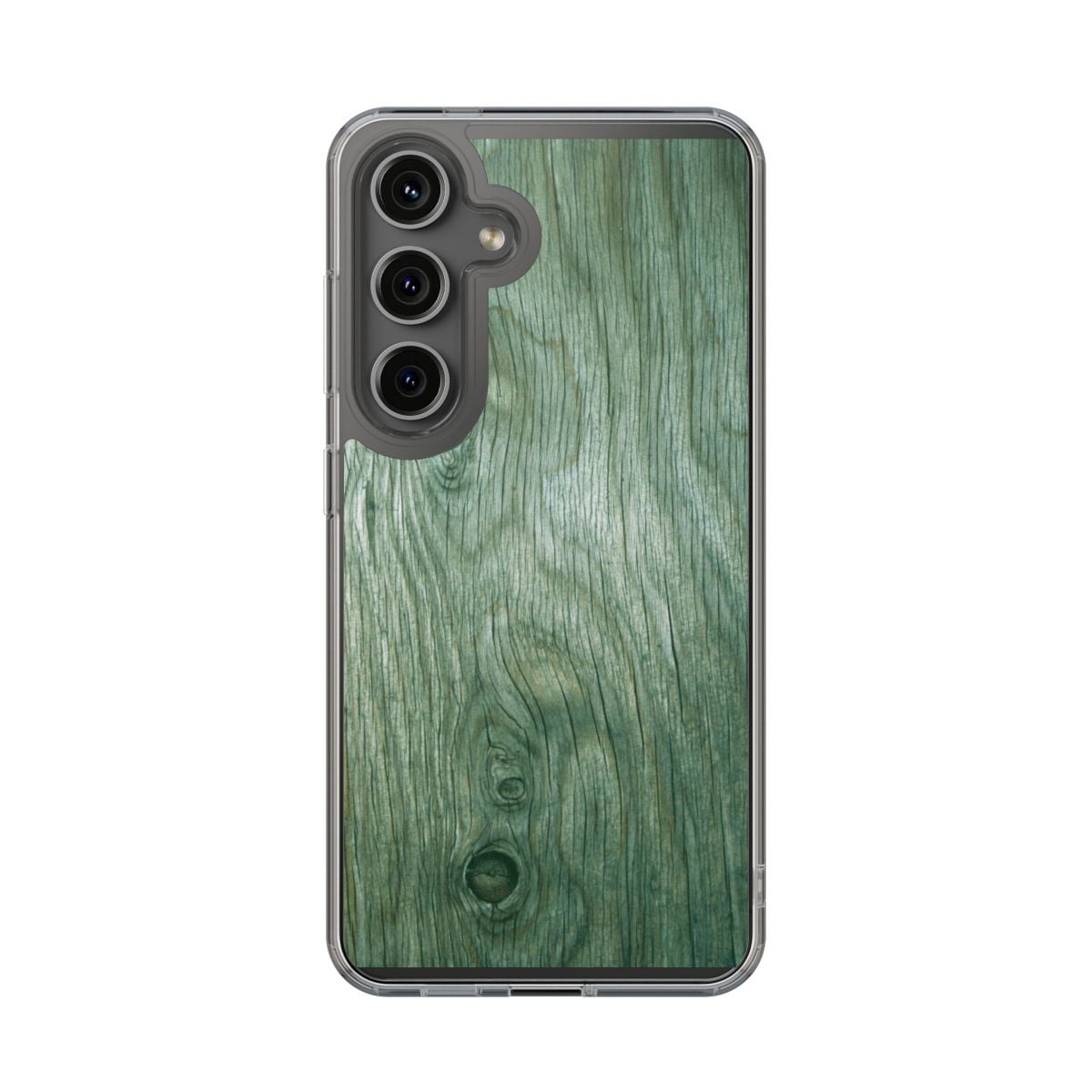 Clear Hybrid Shockproof Case for Samsung Galaxy S24 - Weathered Green ...