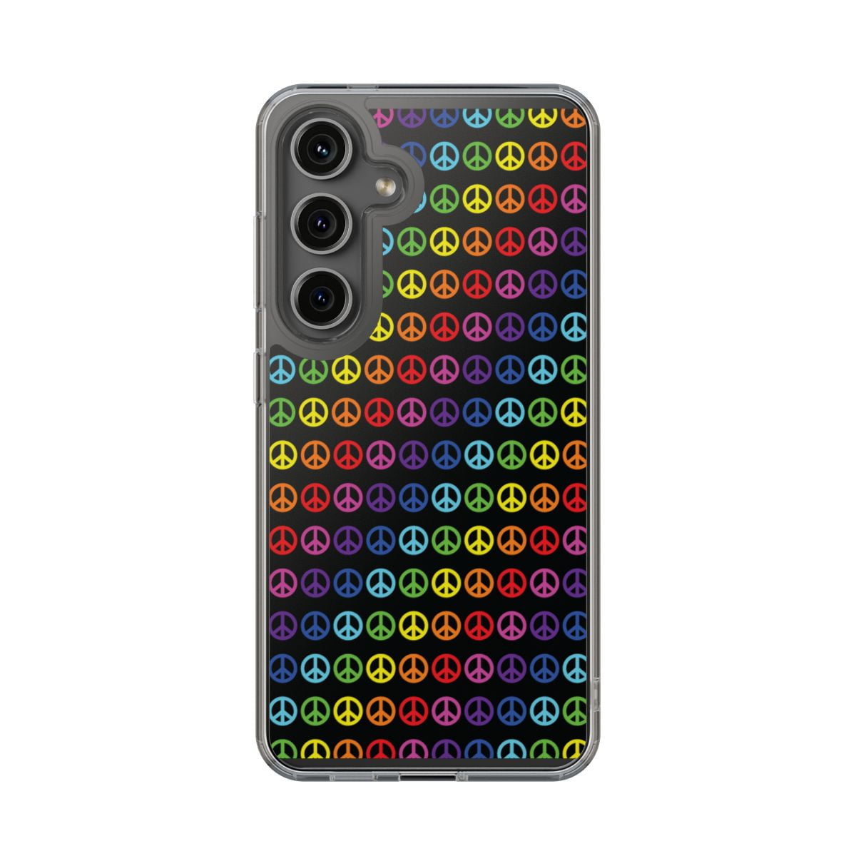 Clear Hybrid Shockproof Case for Samsung Galaxy S25 PLUS - Colorful ...