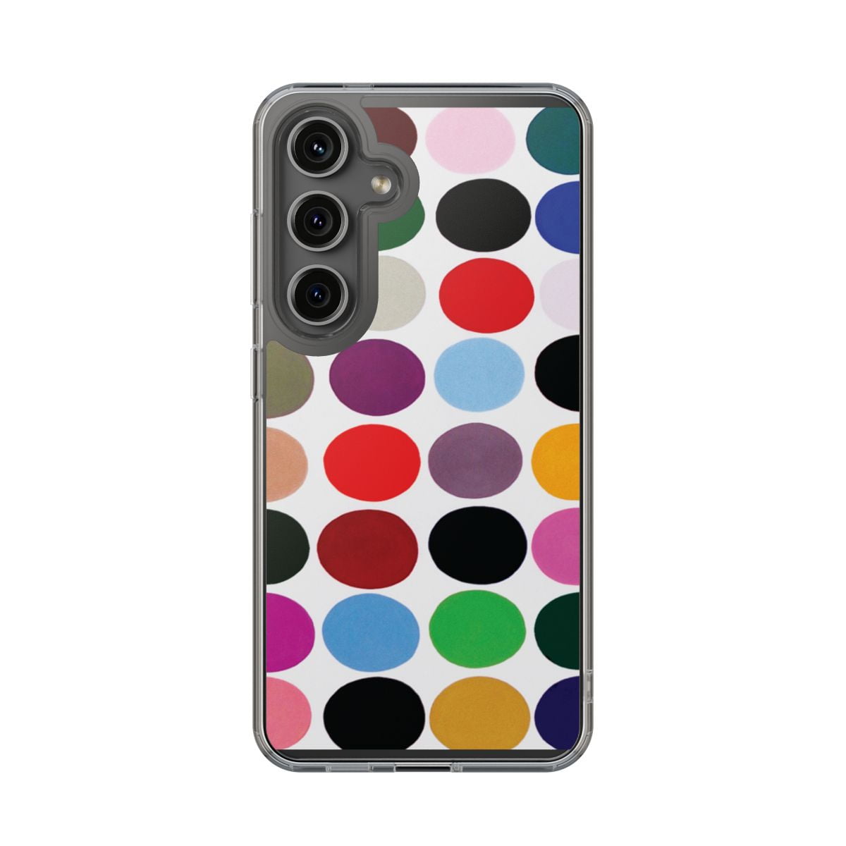 Clear Hybrid Shockproof Case for Samsung Galaxy S25 PLUS - Colorful ...