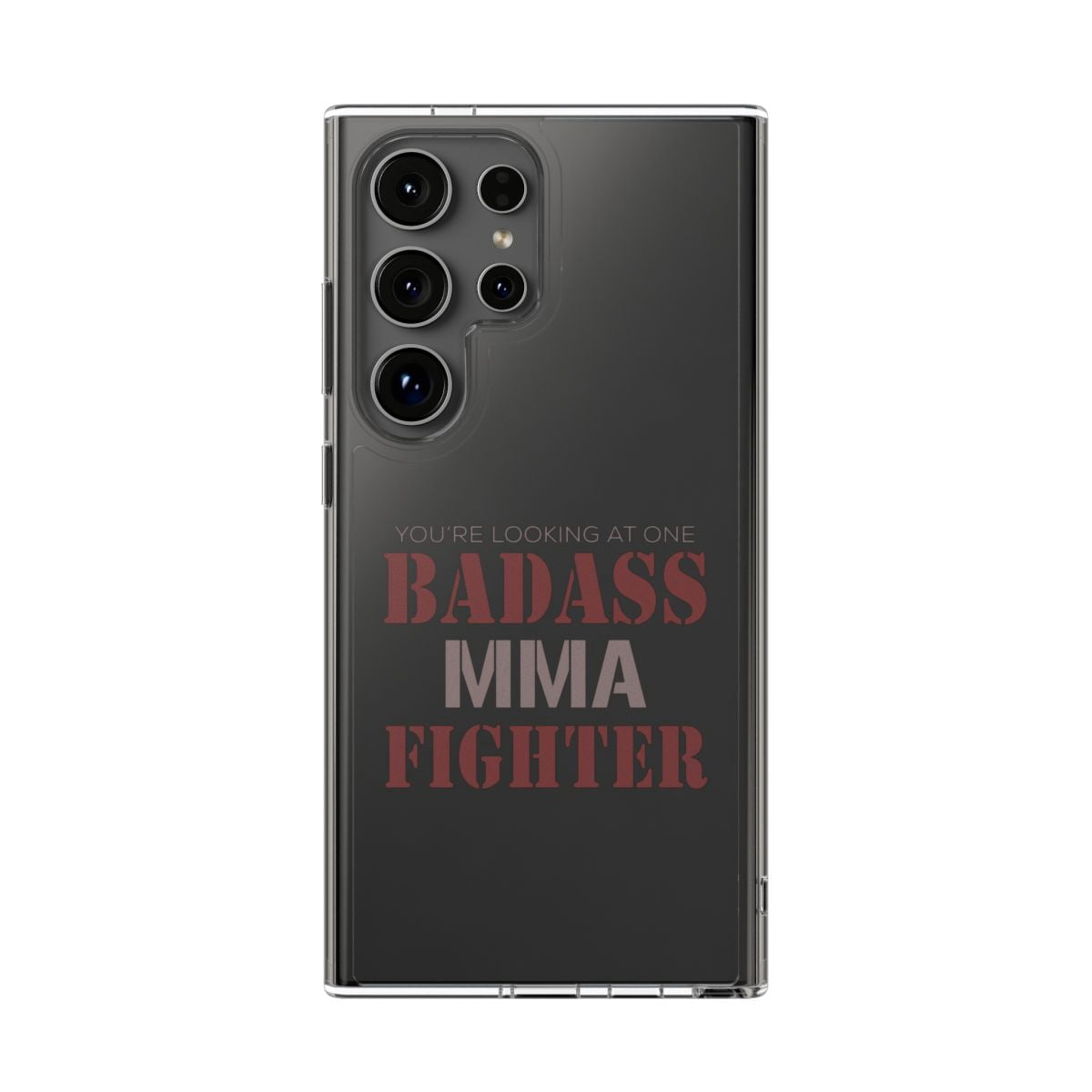Clear Hybrid Shockproof Case for Samsung Galaxy S25 ULTRA - Badass MMA ...