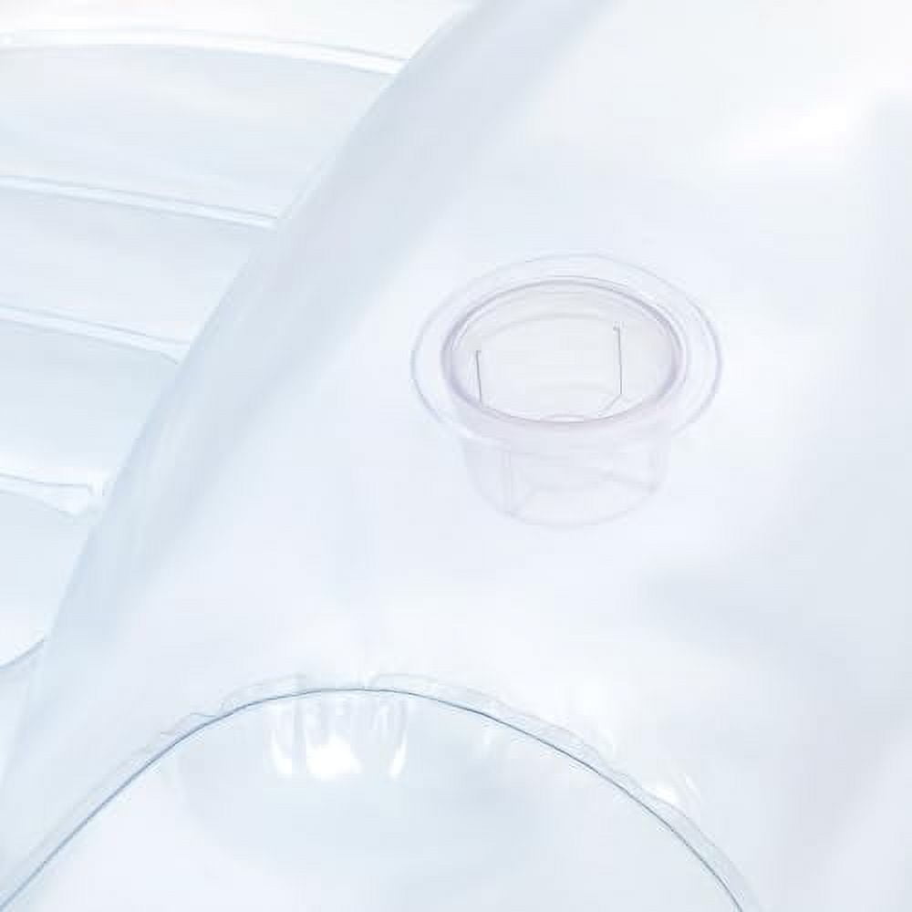 Clear Inflatable Sofa Seat, Portable Blow UP Chair Inflatable Double ...