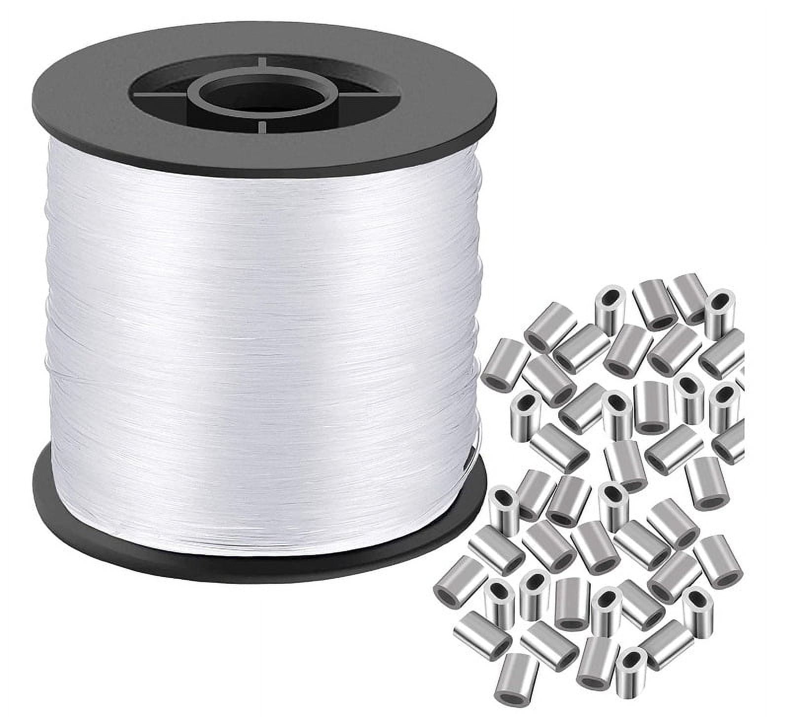 Clear Invisible Hanging Wire 0.8 Mm Nylon String - Walmart.com