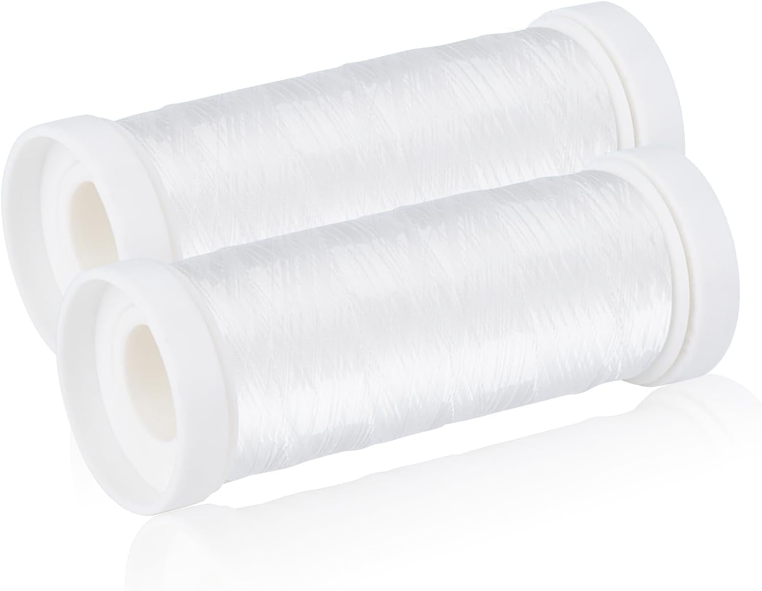 Clear Invisible Nylon Thread 500M 2 Bobbins Thickness 0.01mm - Walmart.com