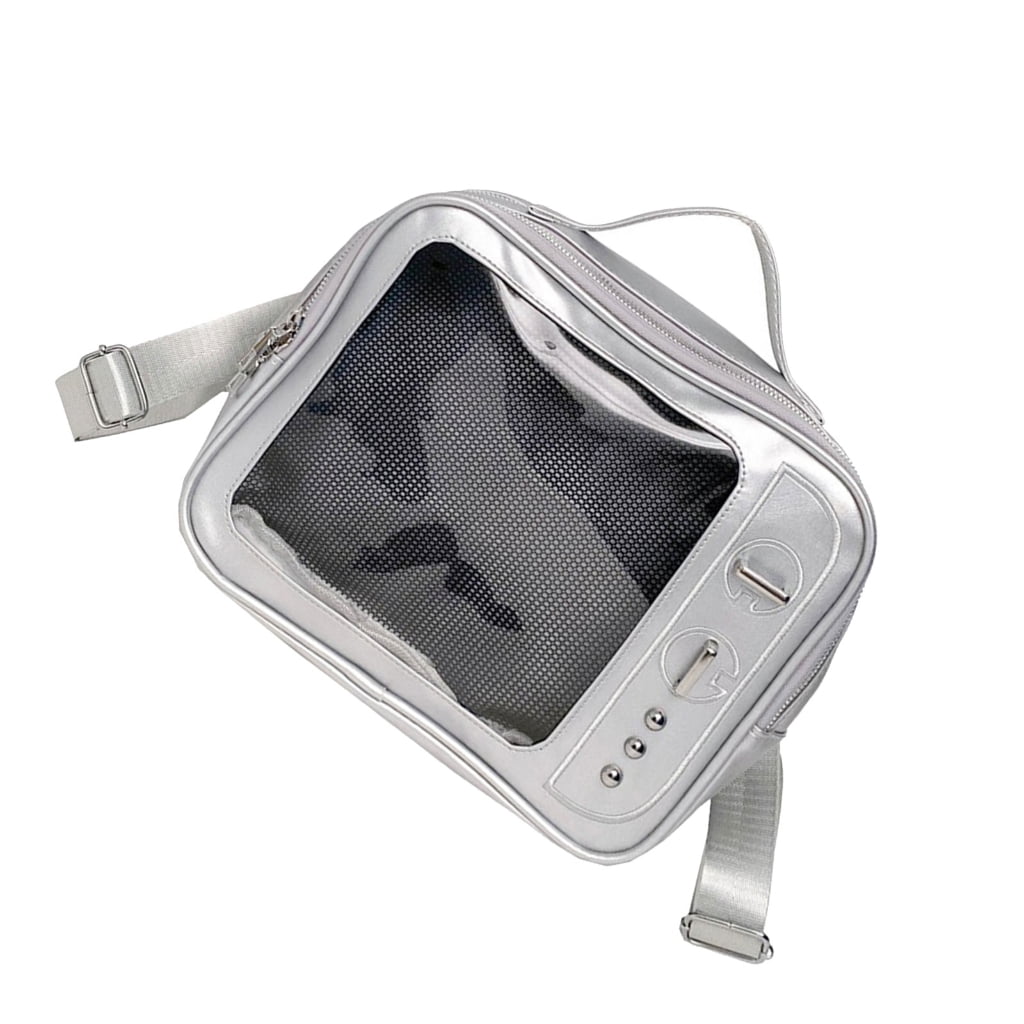 Clear Itabag Aesthetic Crossbody Bag Backpack Retro Television Shoulder ...