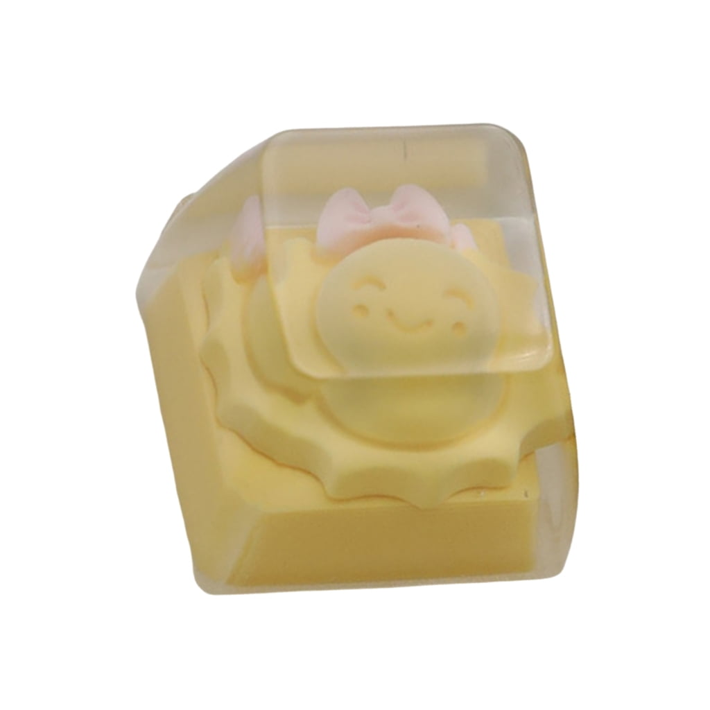 Clear Keycaps for Mechanical Keyboards Retro and Sunny Theme Resin ...