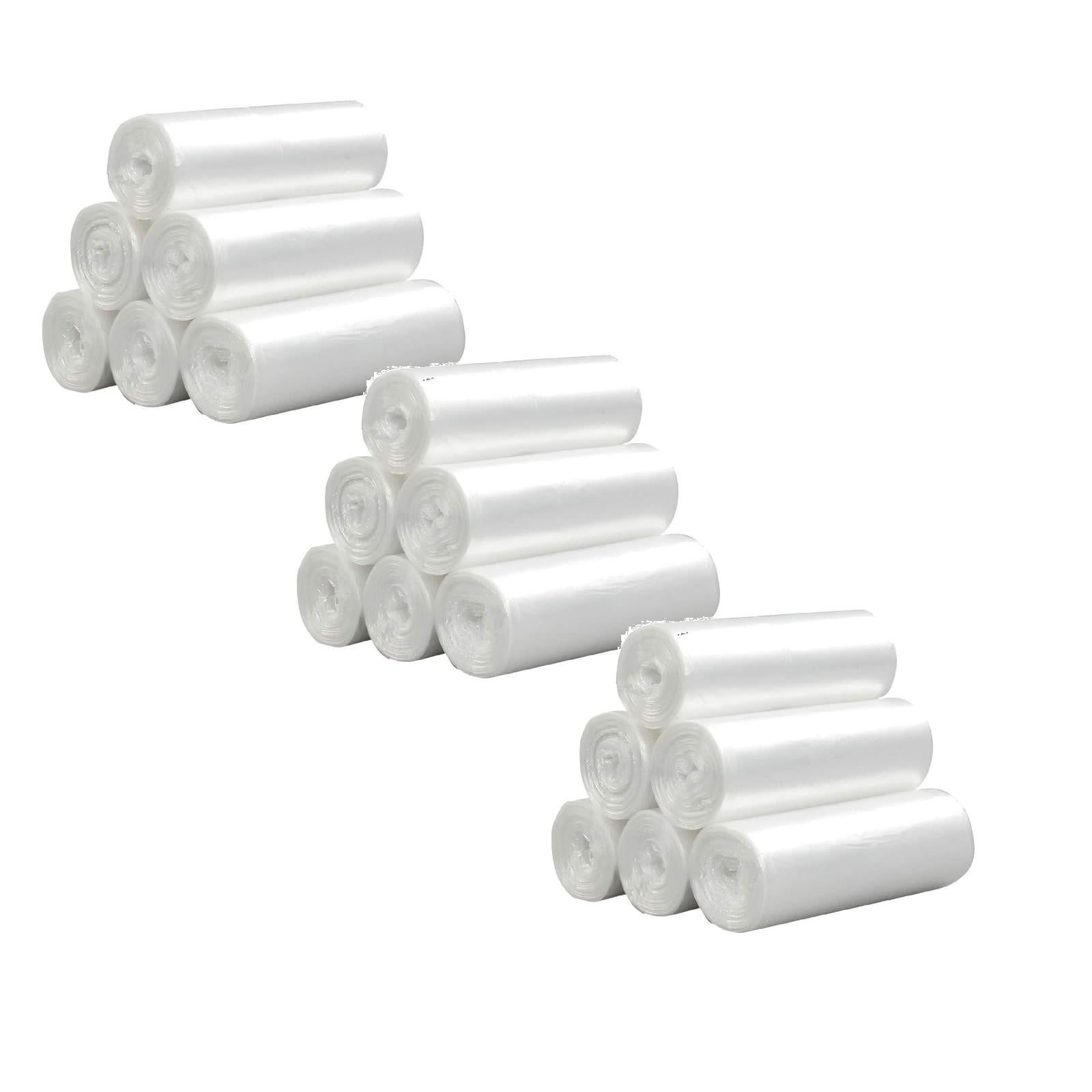 Clear Kitchen Garbage Bags Small Garbage Bags for Bathroom, Small Thick ...