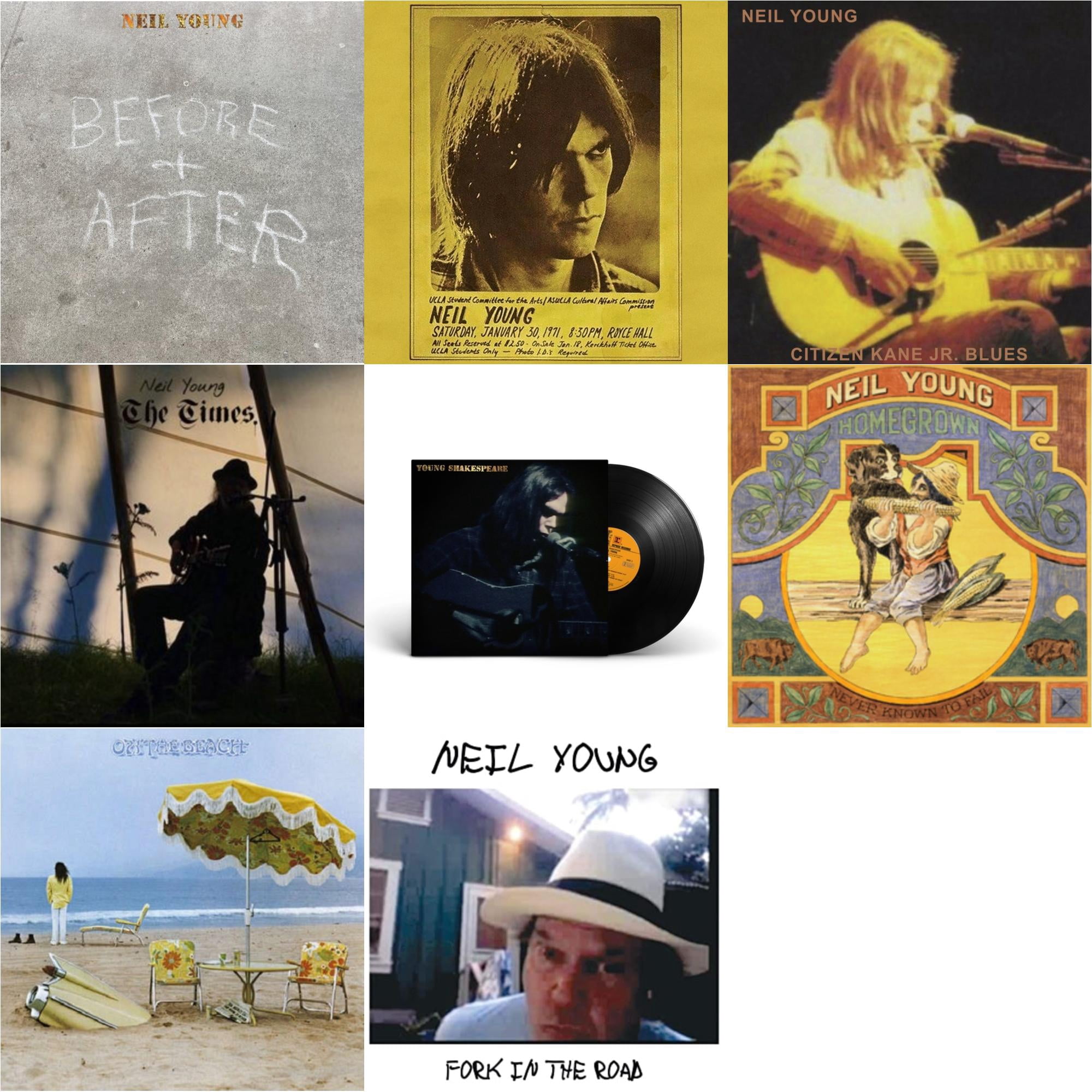 Before & After (Clear LP Vinyl) (I) & Royce Hall 1971 & Citizen Kane Jr ...