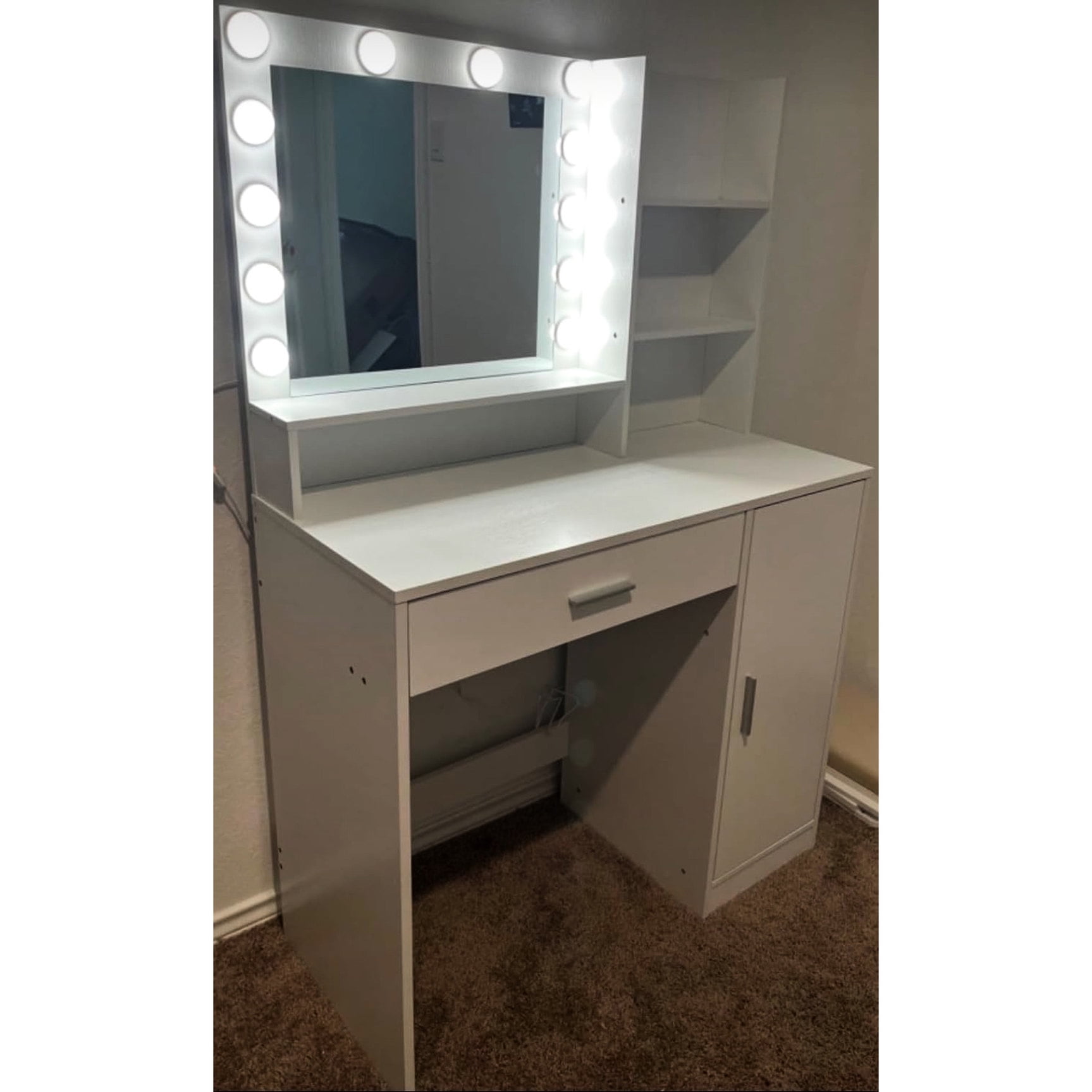 Clear Labeled Installation / Bedroom Dressing Table Assembly / Hassle ...