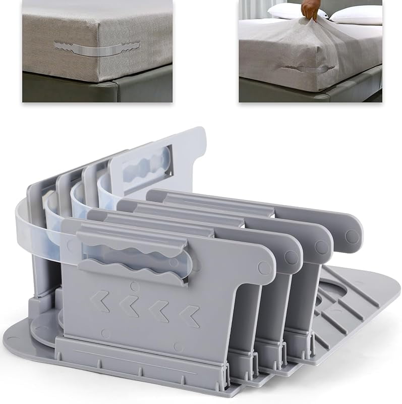 Lock Bed Sheet Holders for Corners - Bed Sheet Holder Straps Fit for ...