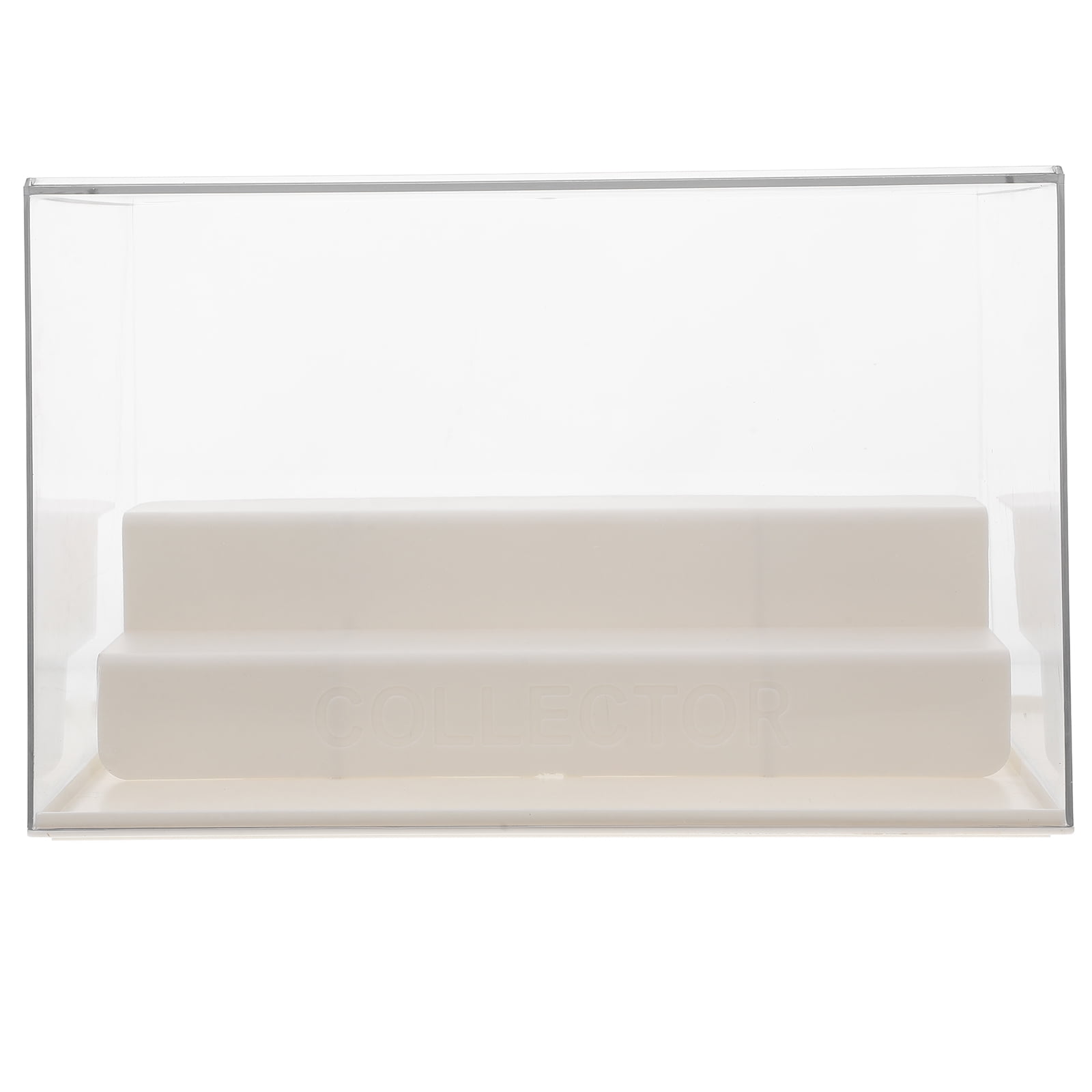Clear Layered Display Case Box Miniature Figurines Display Transparent ...