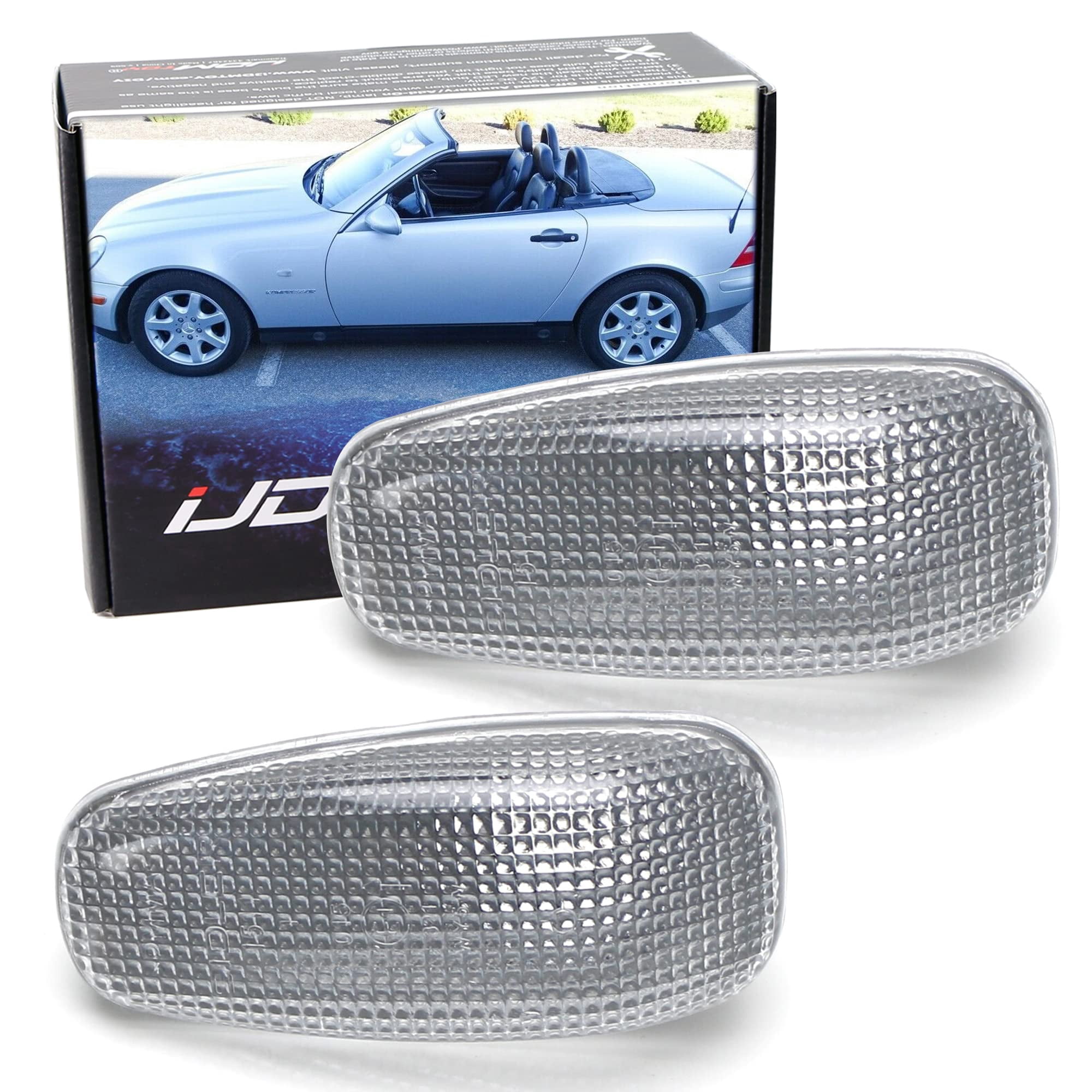 Clear Lens Fender Blinker Side Marker Light Housings, For Mercedes CLK ...