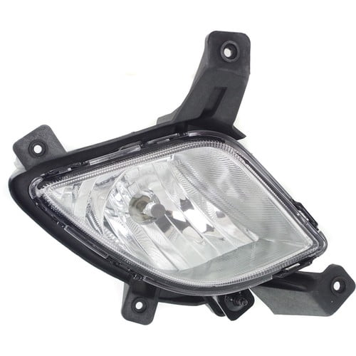 Clear Lens Fog Light For 2010-15 Hyundai Tucson RH Plastic Lens w/ Bulb ...