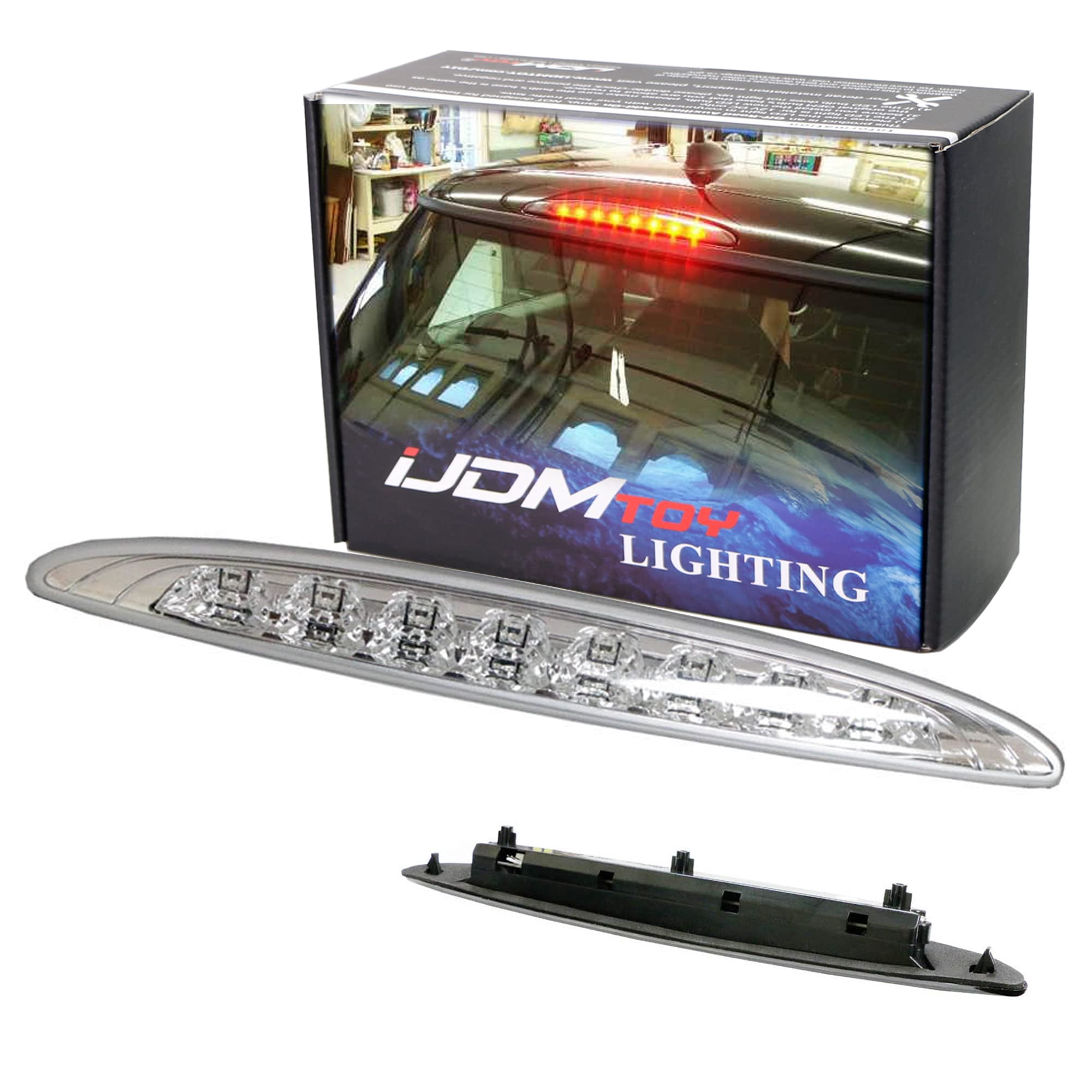 Clear Lens Red LED 3rd Brake Lamp For 02-06 MINI Cooper R50 R53 1st Gen ...